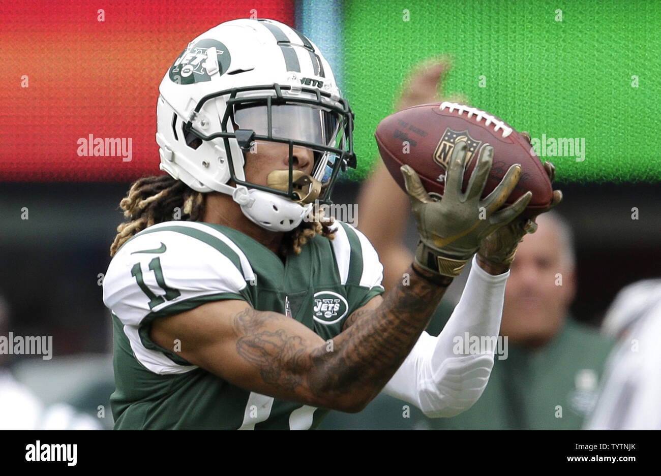 New York Jets Robby Anderson catches a 76 yard touchdown in the 2nd ...