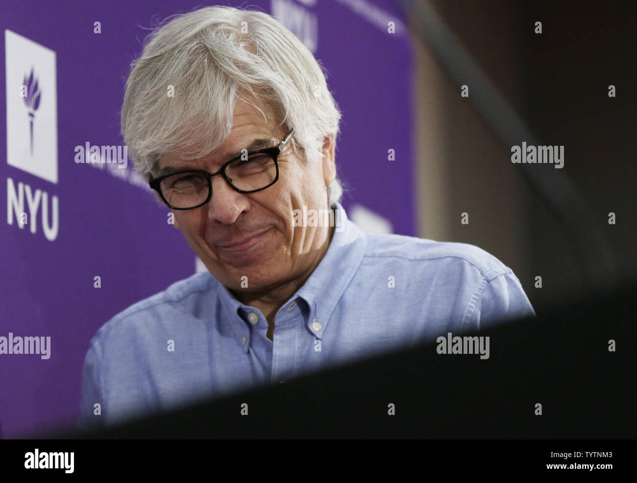 Winner of the 2018 Nobel Prize in Economic Sciences Paul M. Romer walks ...