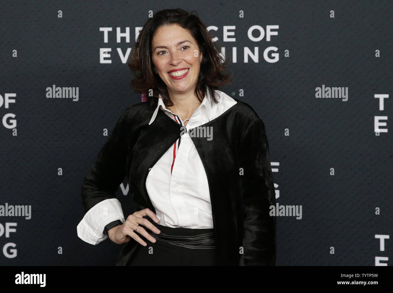 Amy Cappellazzo arrives on the red carpet at 'The Price of Everything ...