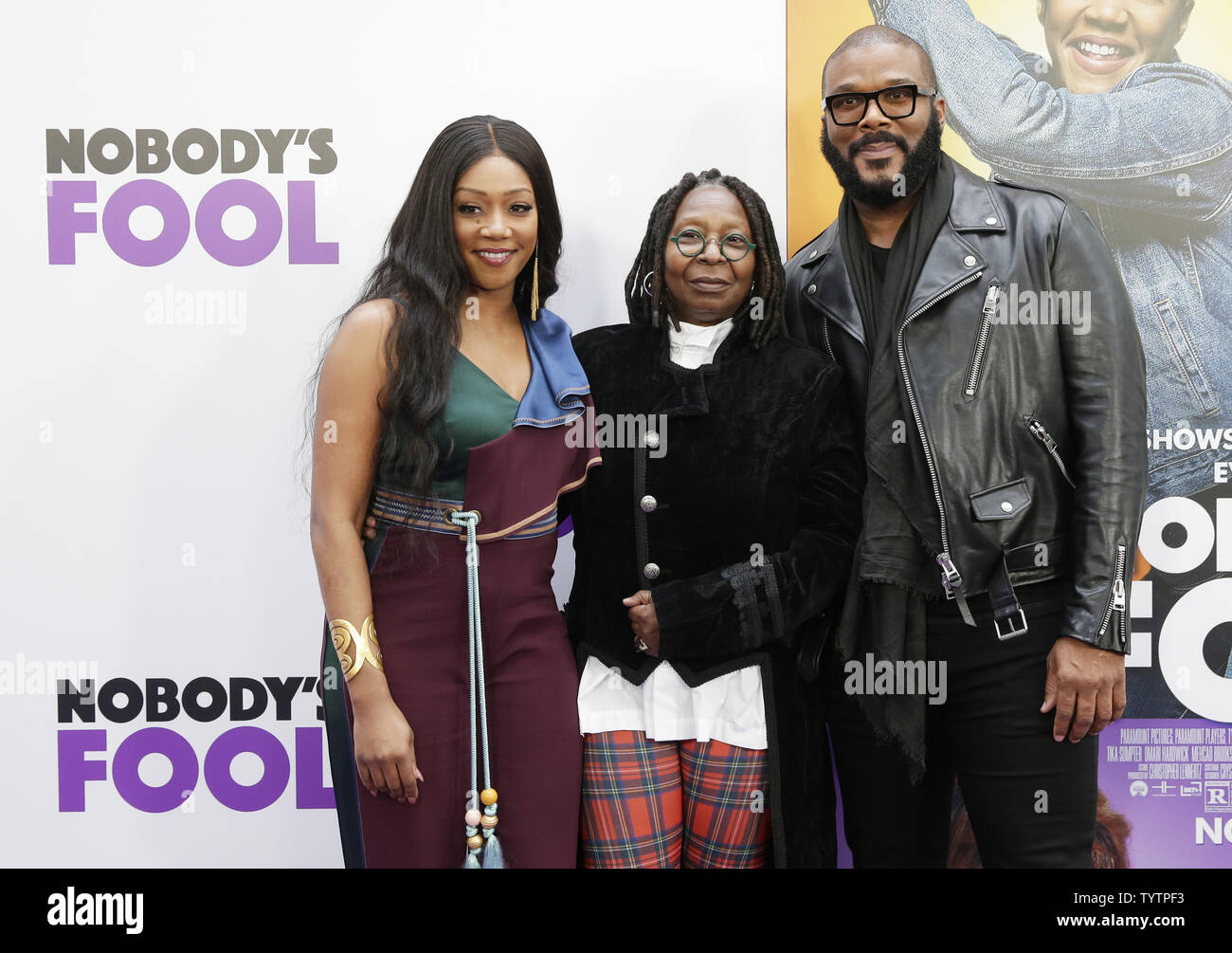 Tiffany Haddish, Whoopi Goldberg and Tyler Perry arrive on the red ...