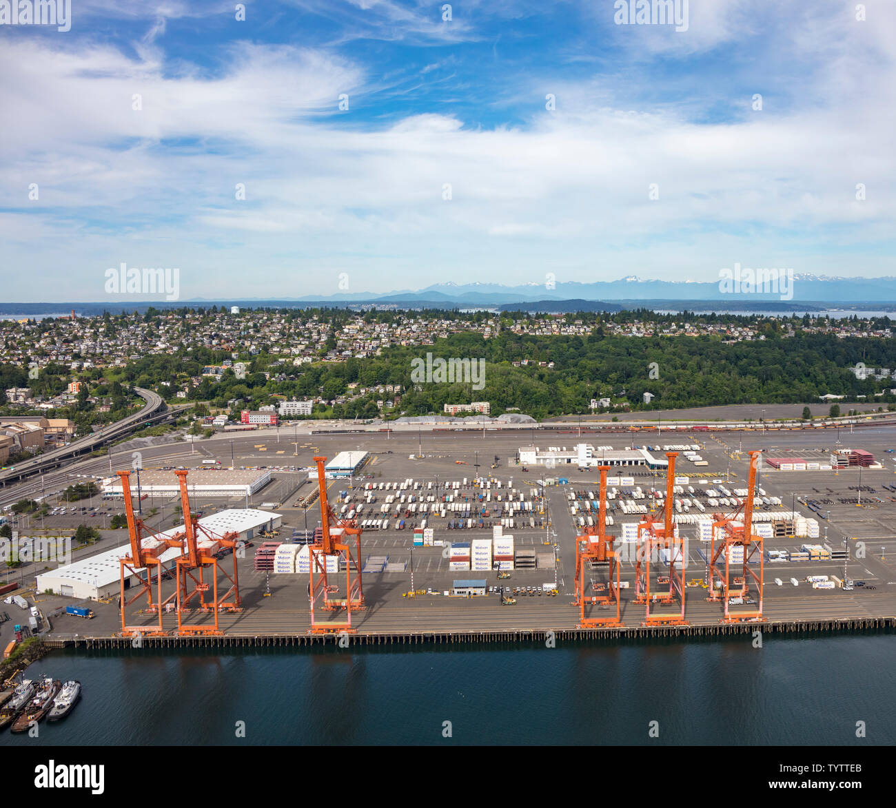 Industrial district hi-res stock photography and images - Alamy