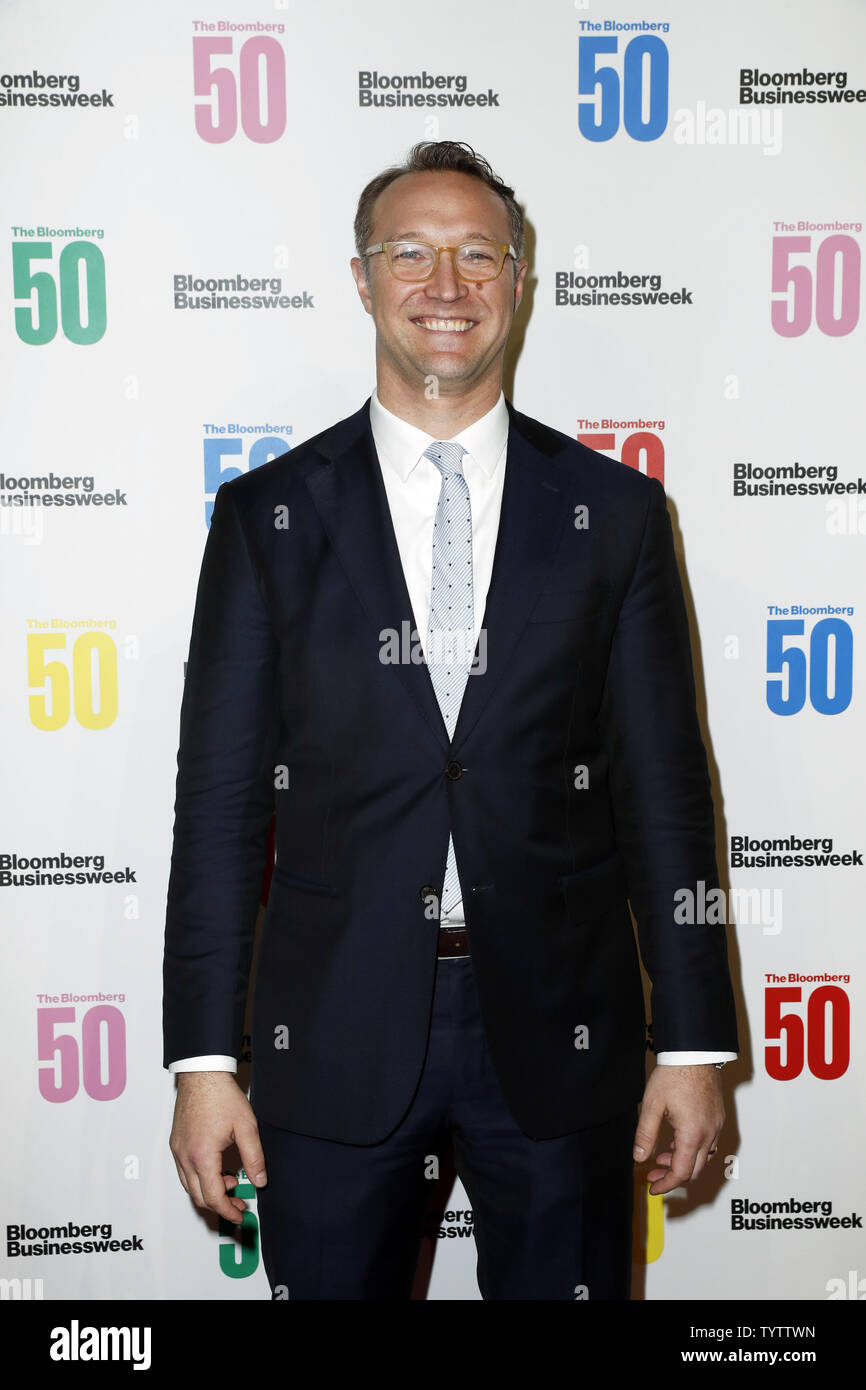 Editor of Bloomberg Businessweek Joel Weber arrive on the red carpet at ...