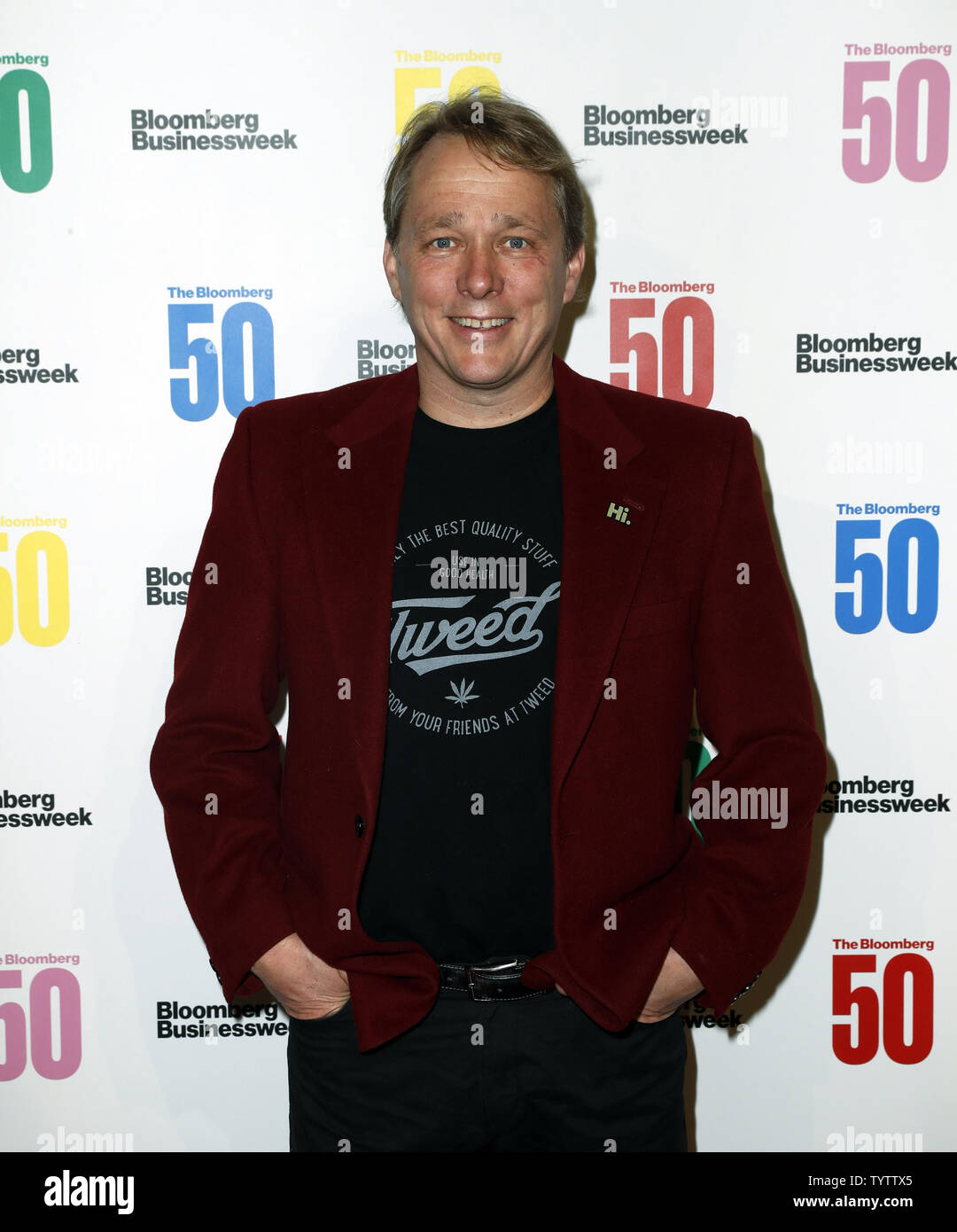 CEO of Canopy Growth Corporation Bruce Linton arrives on the red carpet ...