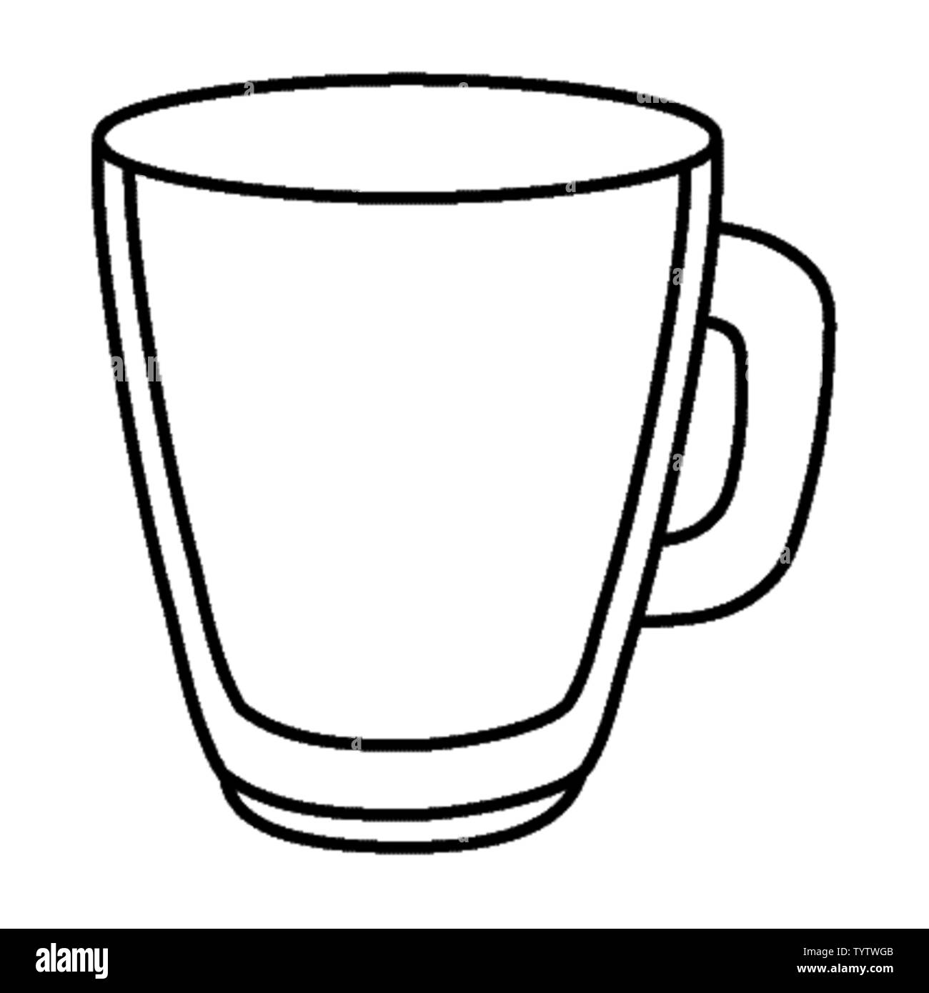 Cartoon Glass Cup