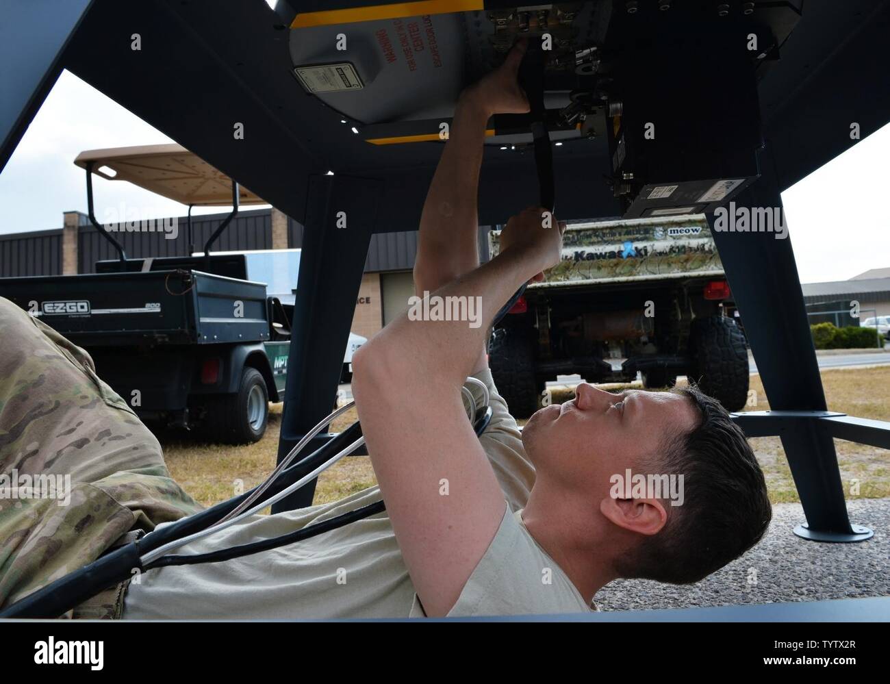 Staff Sgt. Ryan Hart, a radio frequency transmission system supervisor ...