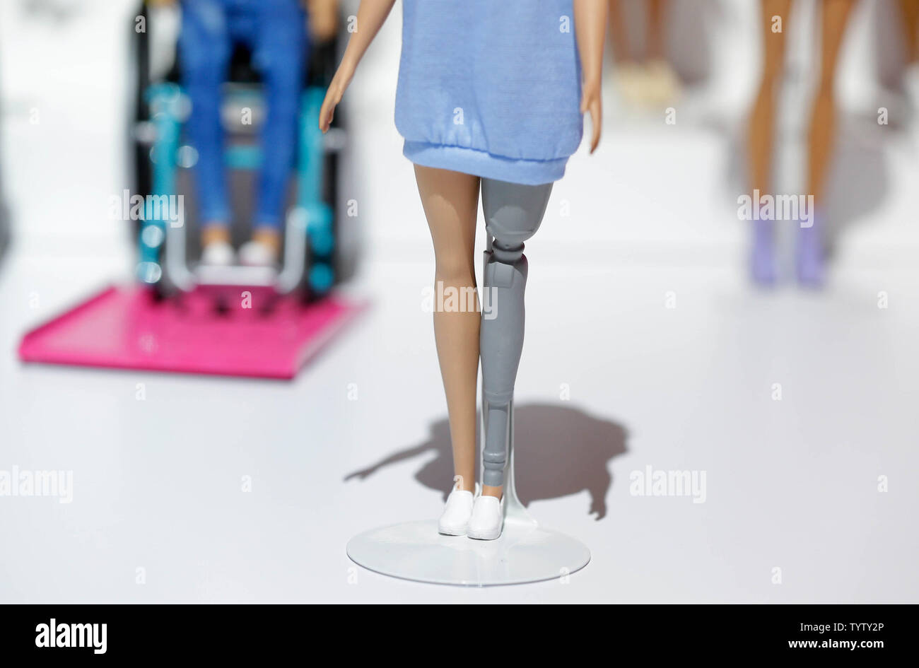 Barbie Handicapped Wheelchair and Prosthetic Leg dolls from Mattel is ...