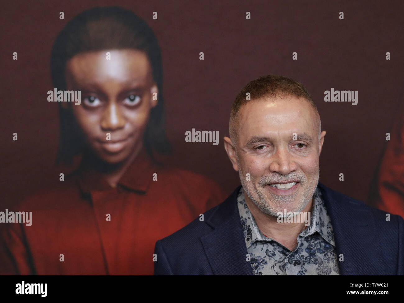 Michael Abels arrives on the red carpet at the 'US' New York Premiere ...