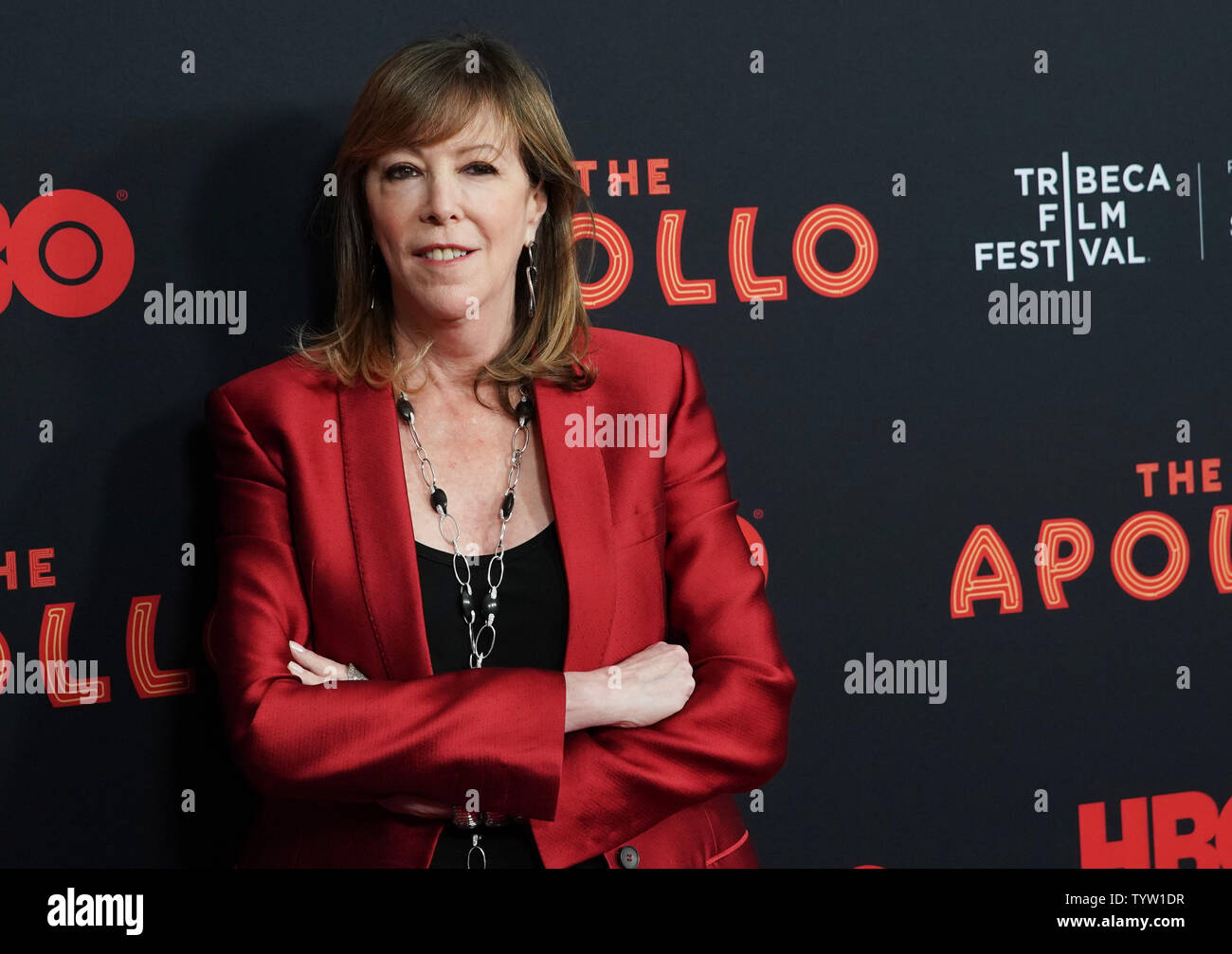 Jane Rosenthal arrives on the red carpet for the "The Apollo" screening ...