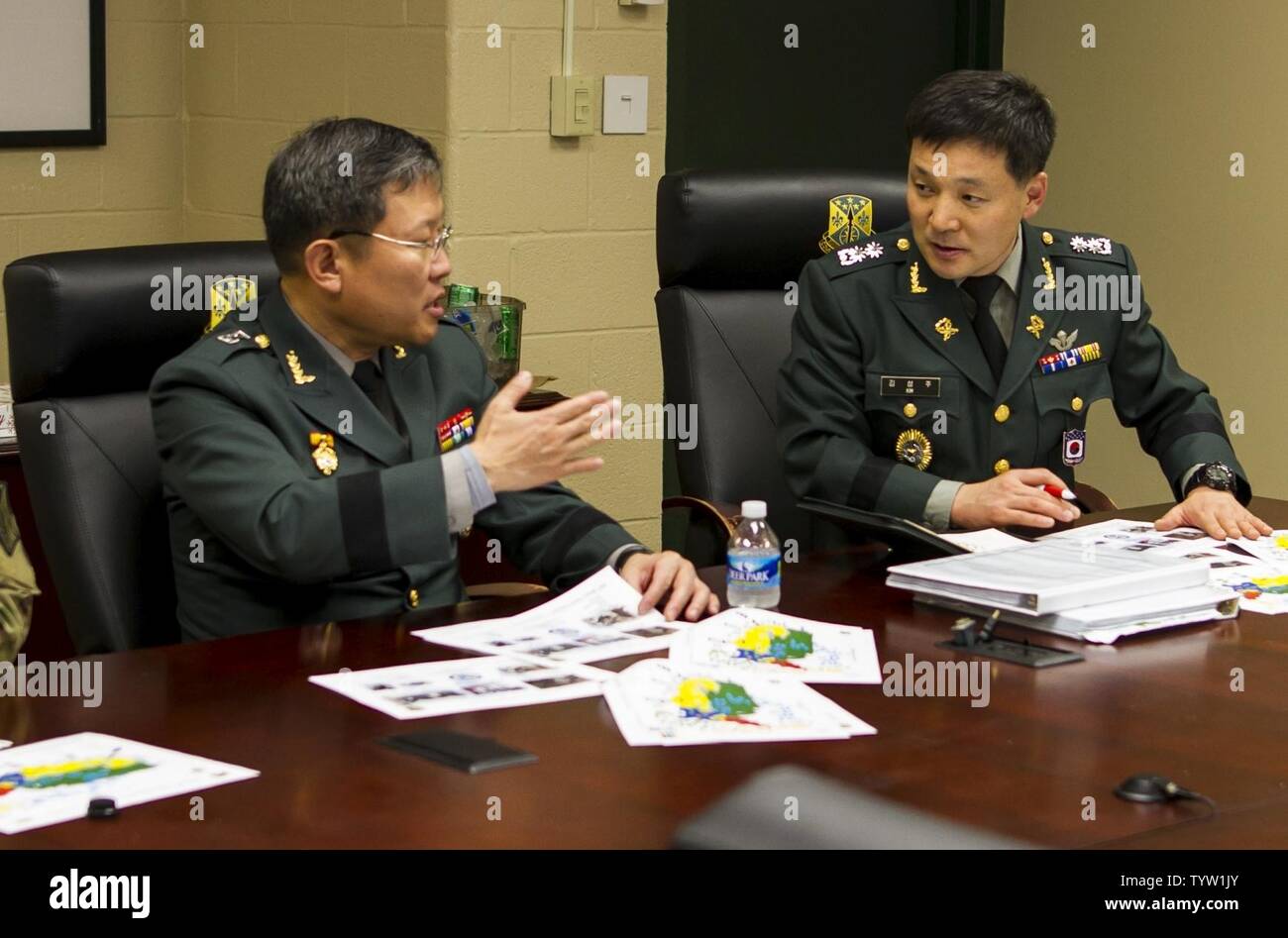 Brig. Gen. Byung Ho Choi, provost marshal for the Republic of Korea ...