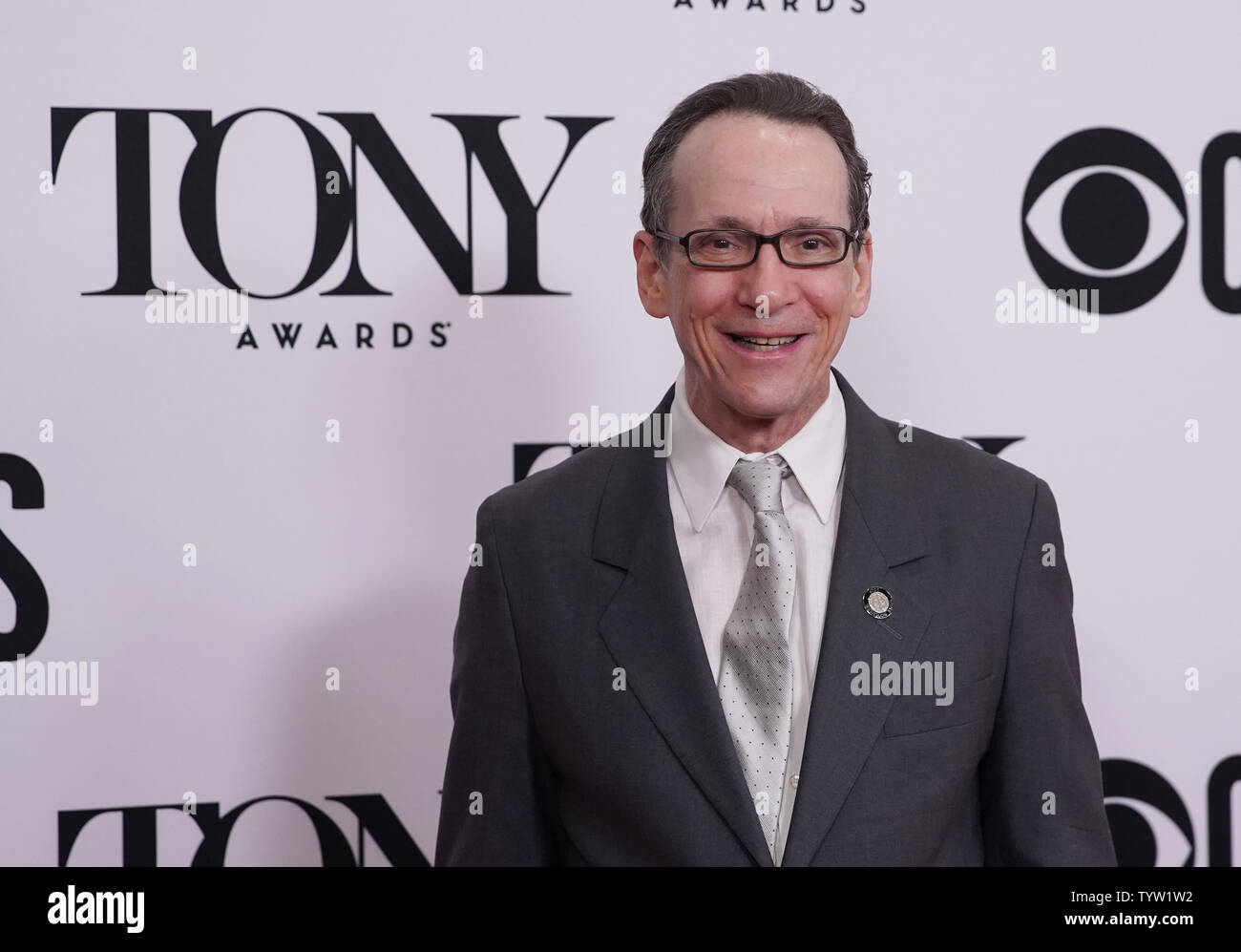 Larry Hochman arrives on the red carpet at The 73rd Annual Tony Awards ...