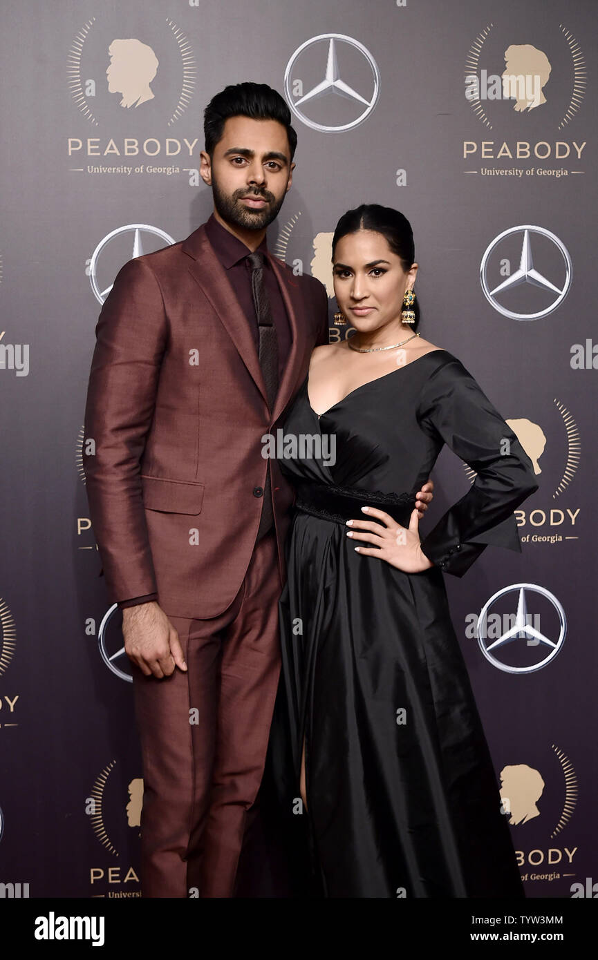 Hasan Minhaj and Beena Patel attend the 78th Annual Peabody Awards ...