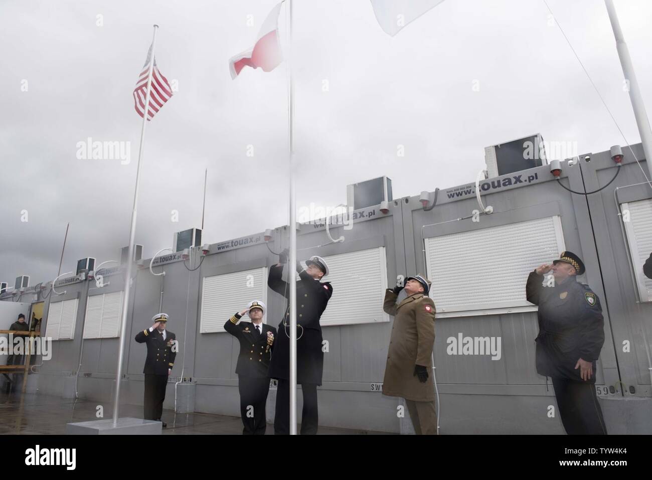 SUPPORT FACILITY REDZIKOWO, Poland (Nov. 30, 2016) – Capt. Chris Landis ...