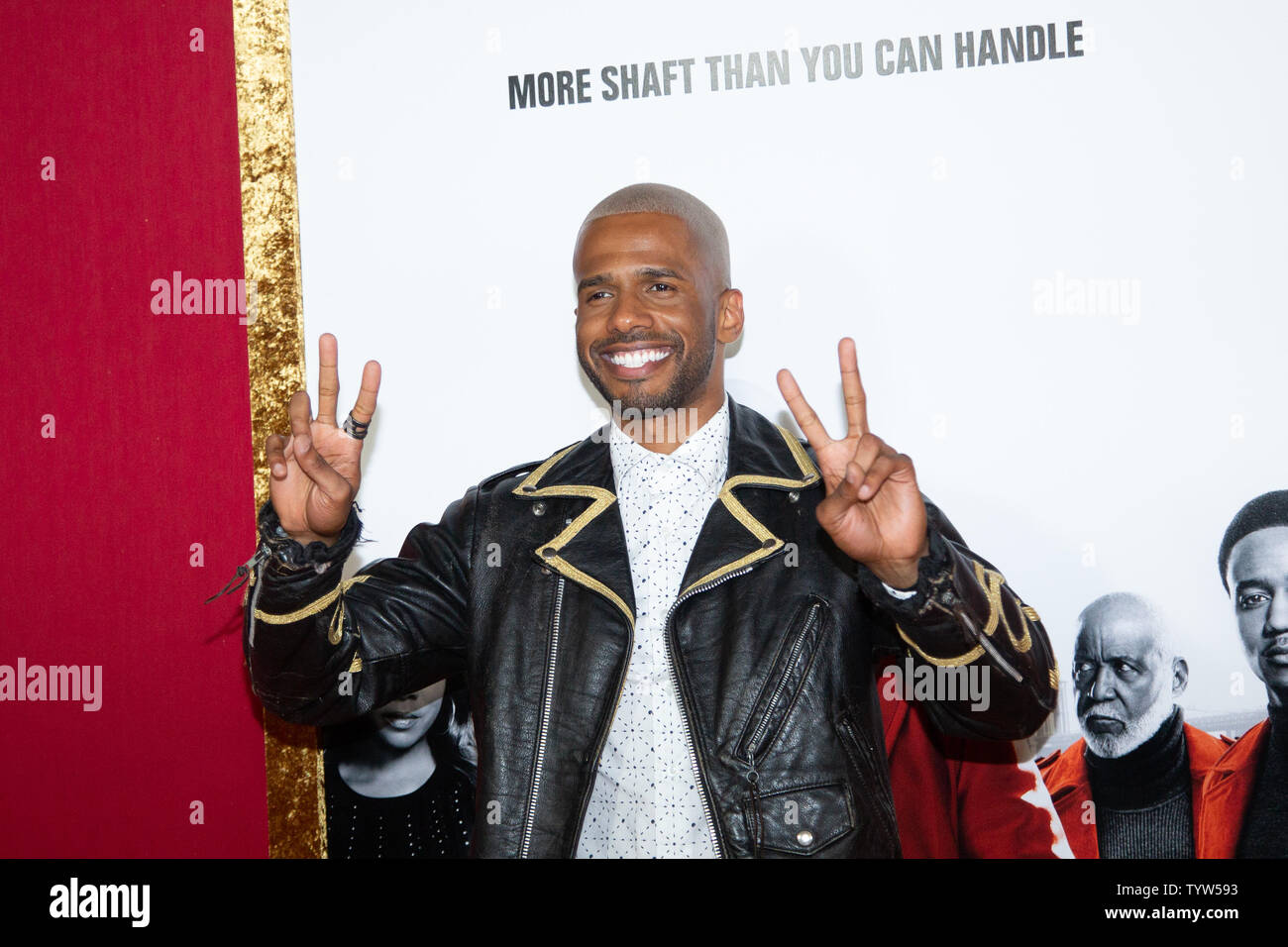 Eric West arrives on the red carpet at the premiere of New Line Cinema ...