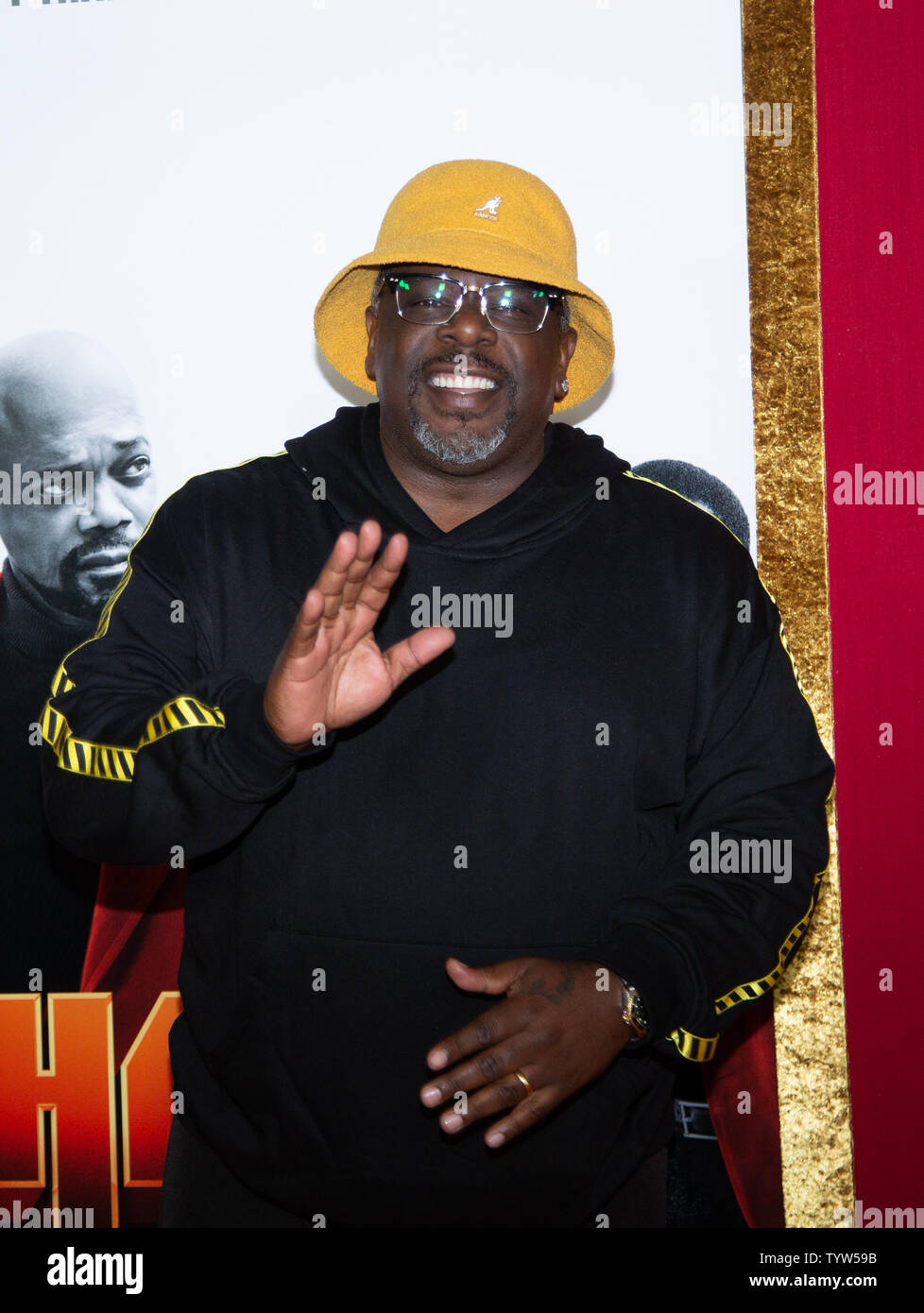 Cedric arrives on the red carpet at the premiere of New Line Cinema's ...