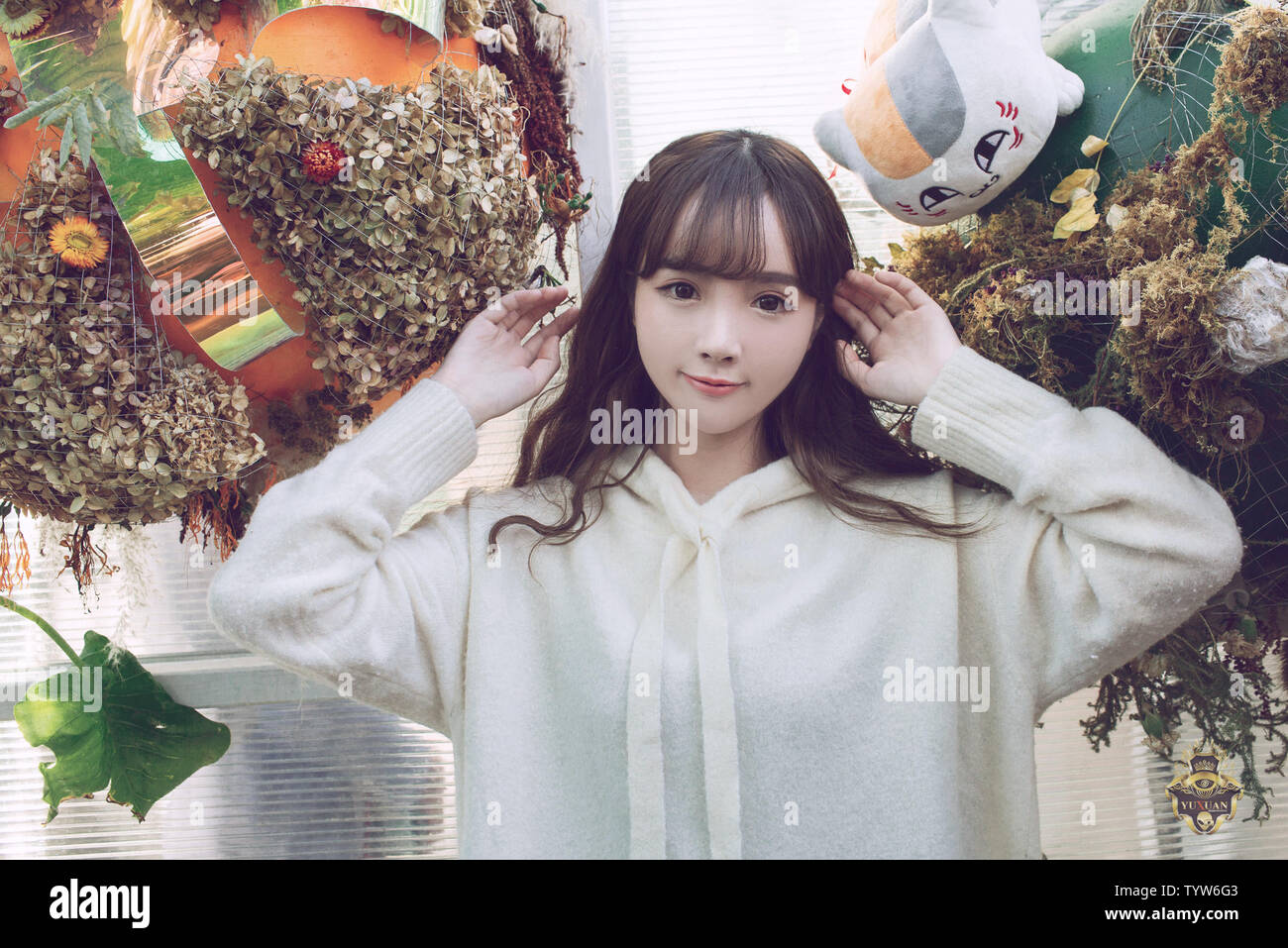 Kawaii flowers hi-res stock photography and images - Alamy