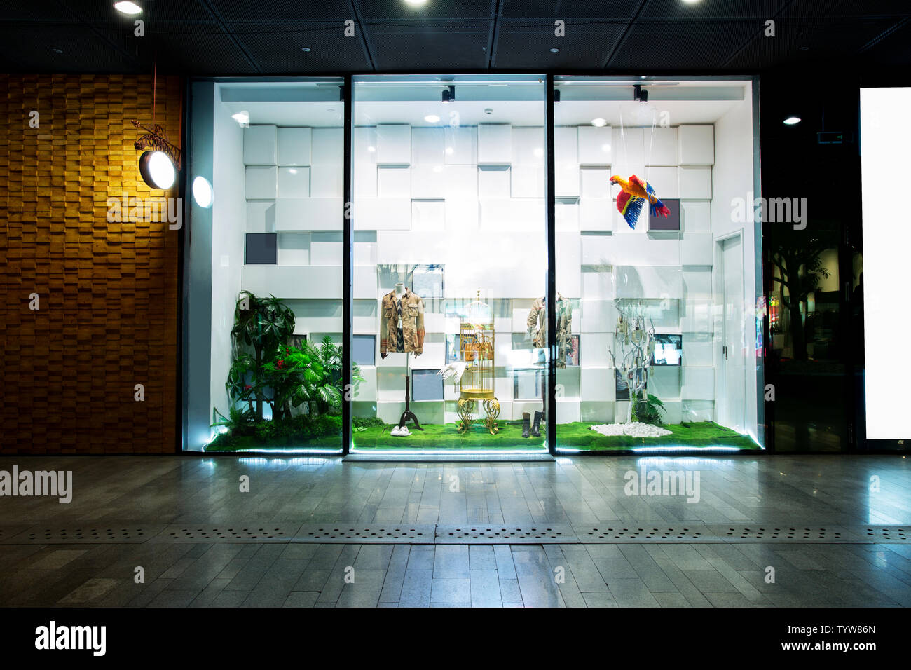 Front in shopping mall Stock Photo - Alamy