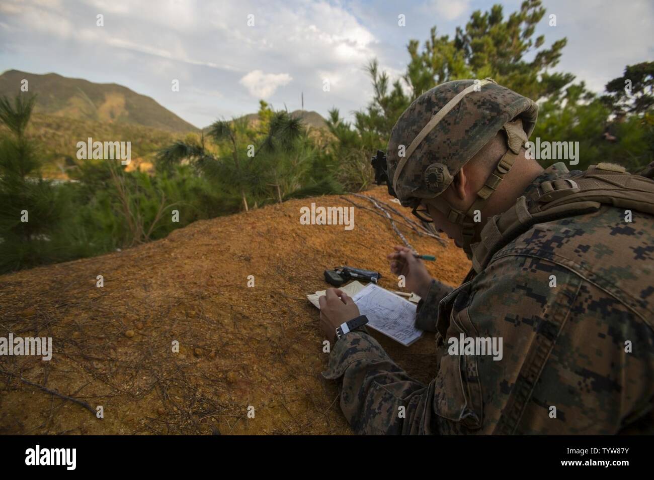 6th division okinawa landing hi-res stock photography and images - Alamy
