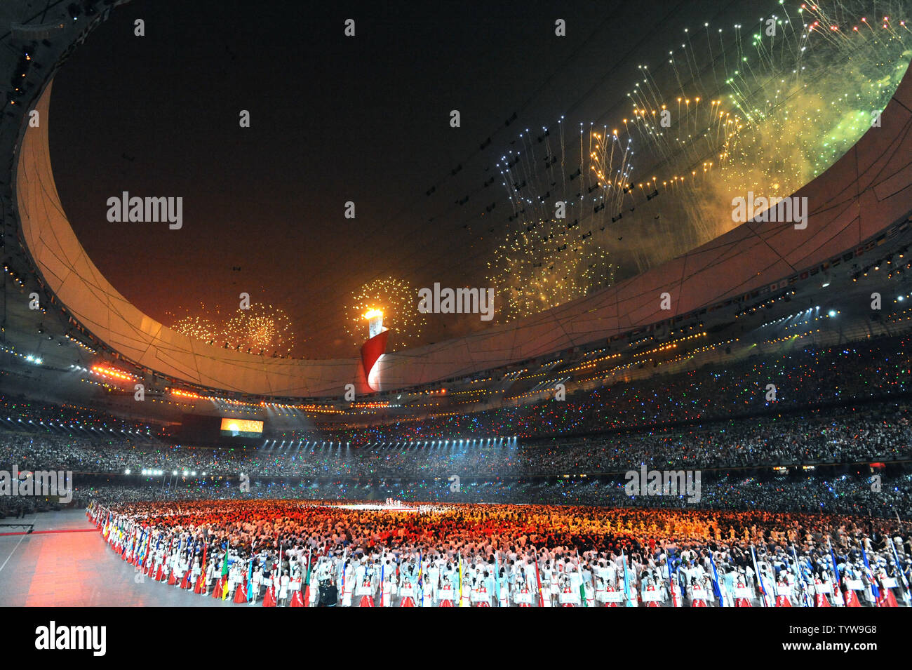 Beijing olympics 2008 opening ceremony hi-res stock photography and ...