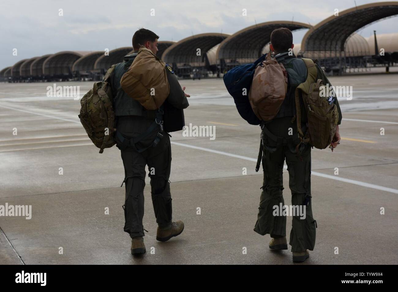Col. Christopher Sage (right), 4th Fighter Wing commander, and Maj ...