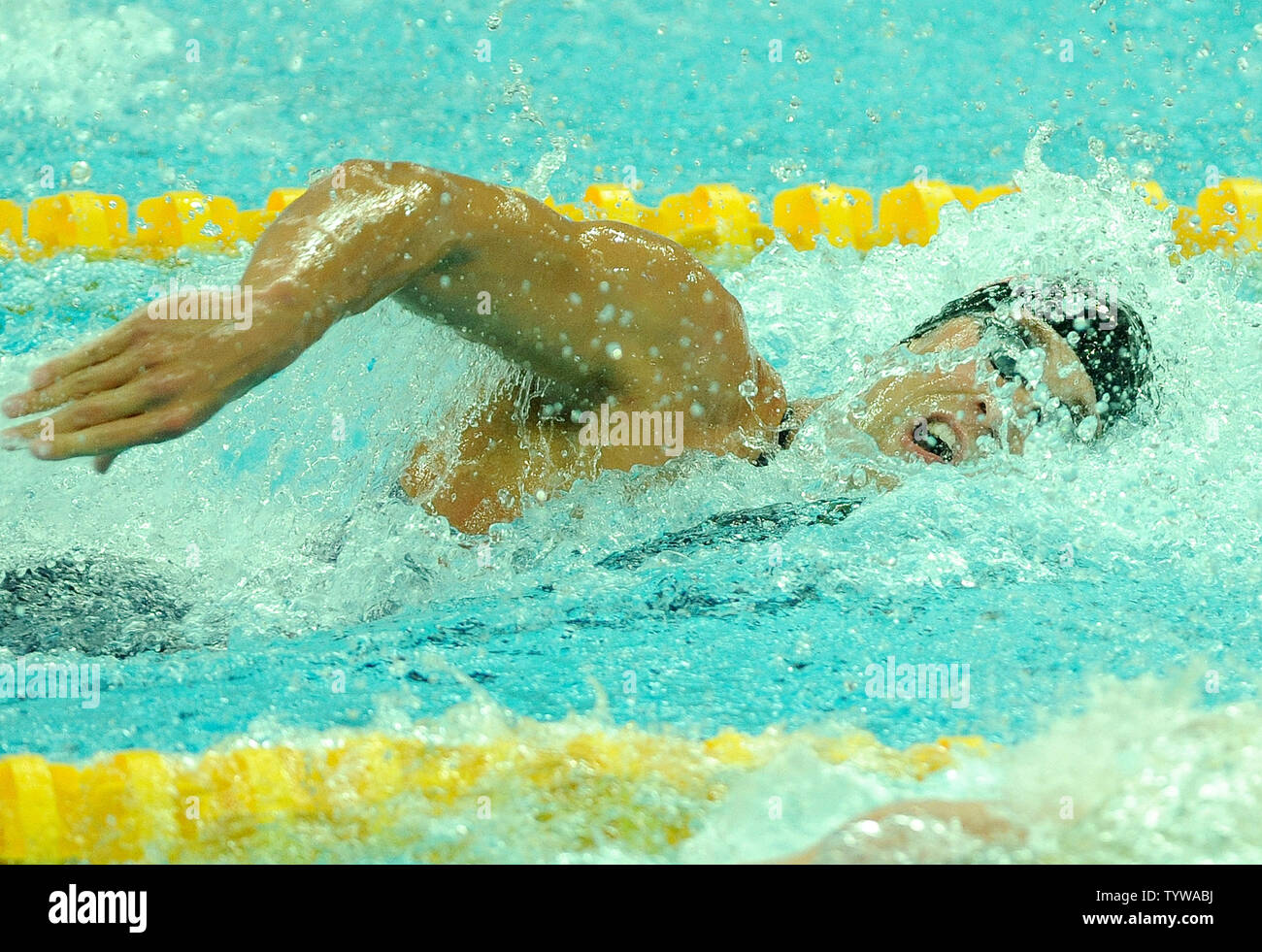 USA's Matt Grevers swims the last leg of their world-record-setting Men ...