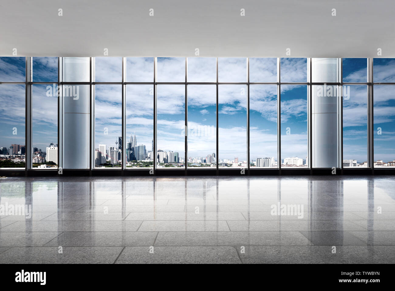 Empty office cityscape kuala hi-res stock photography and images - Alamy