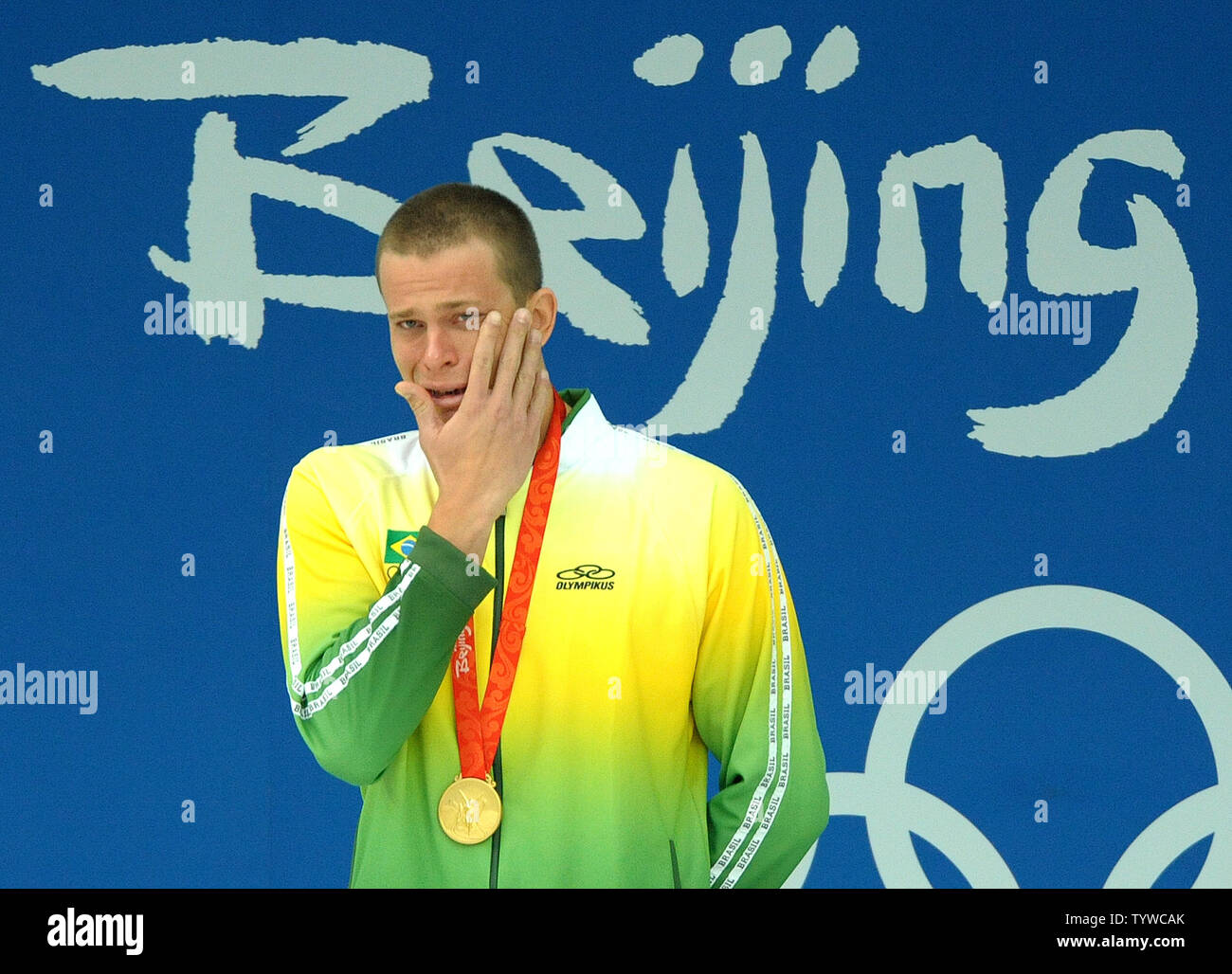 Olympic win tears hi-res stock photography and images - Alamy