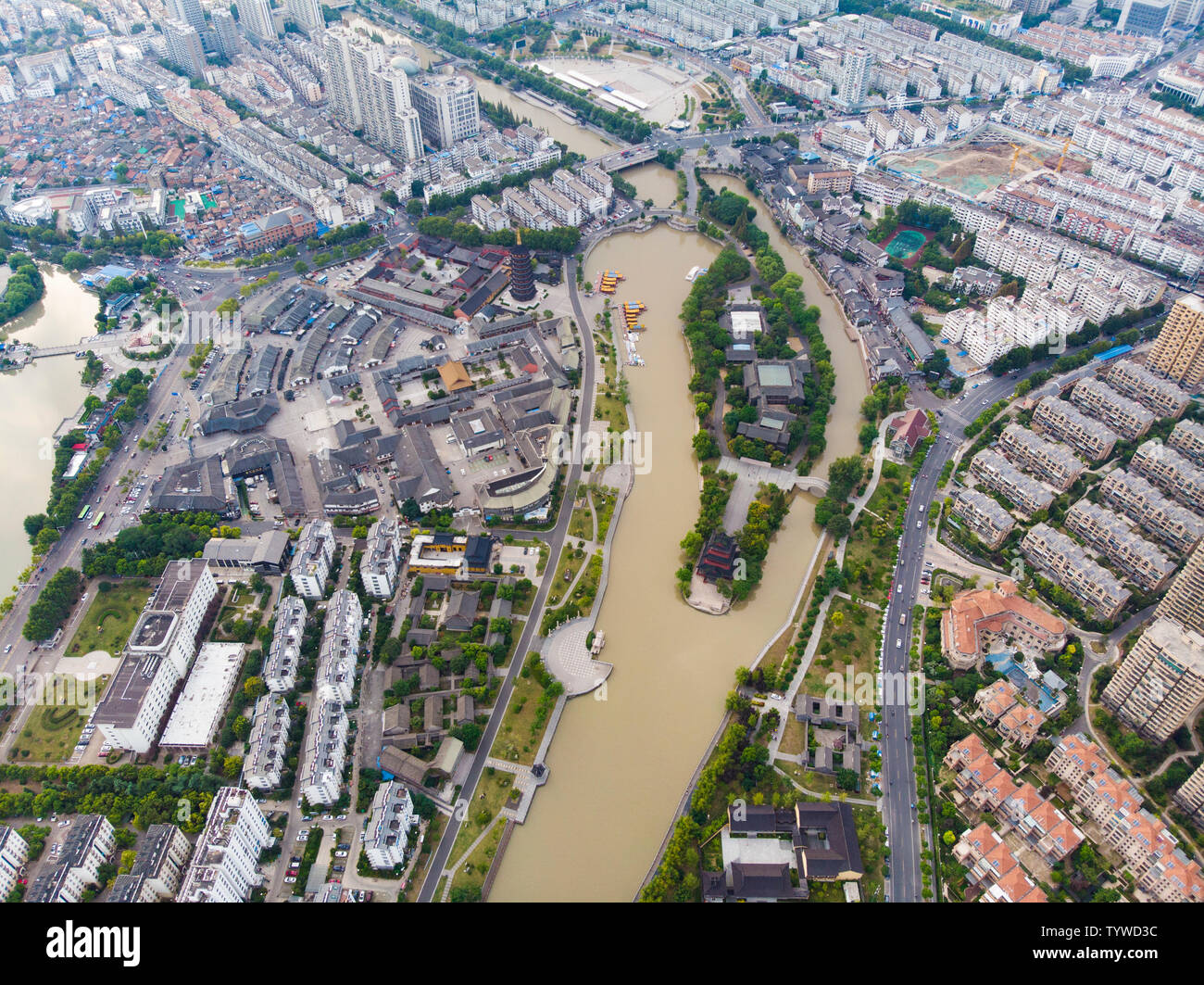 Aerial photography huaian city hi-res stock photography and images - Alamy