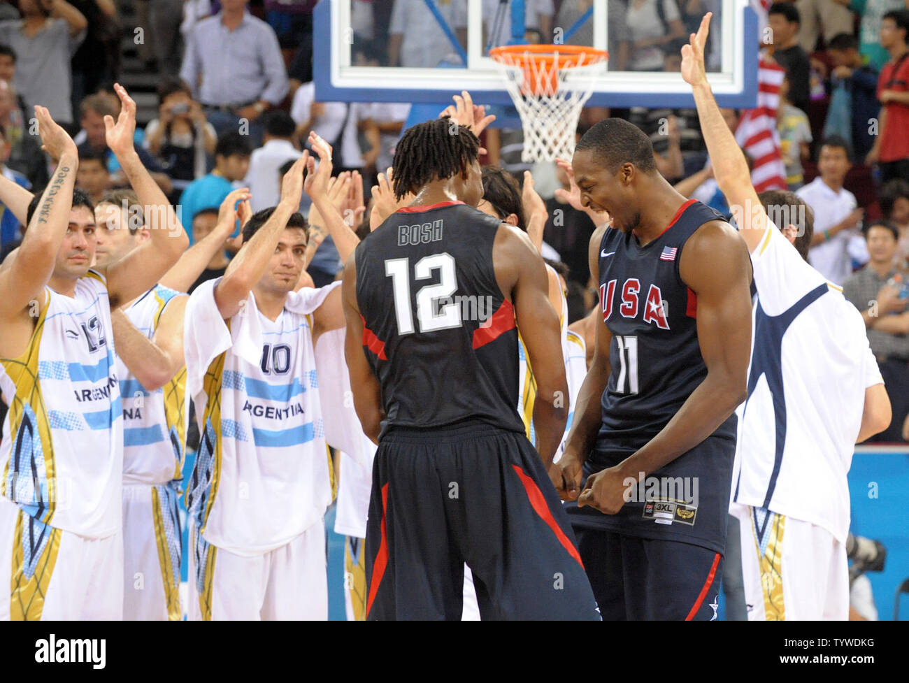 Dwight howard chris bosh hi-res stock photography and images - Alamy