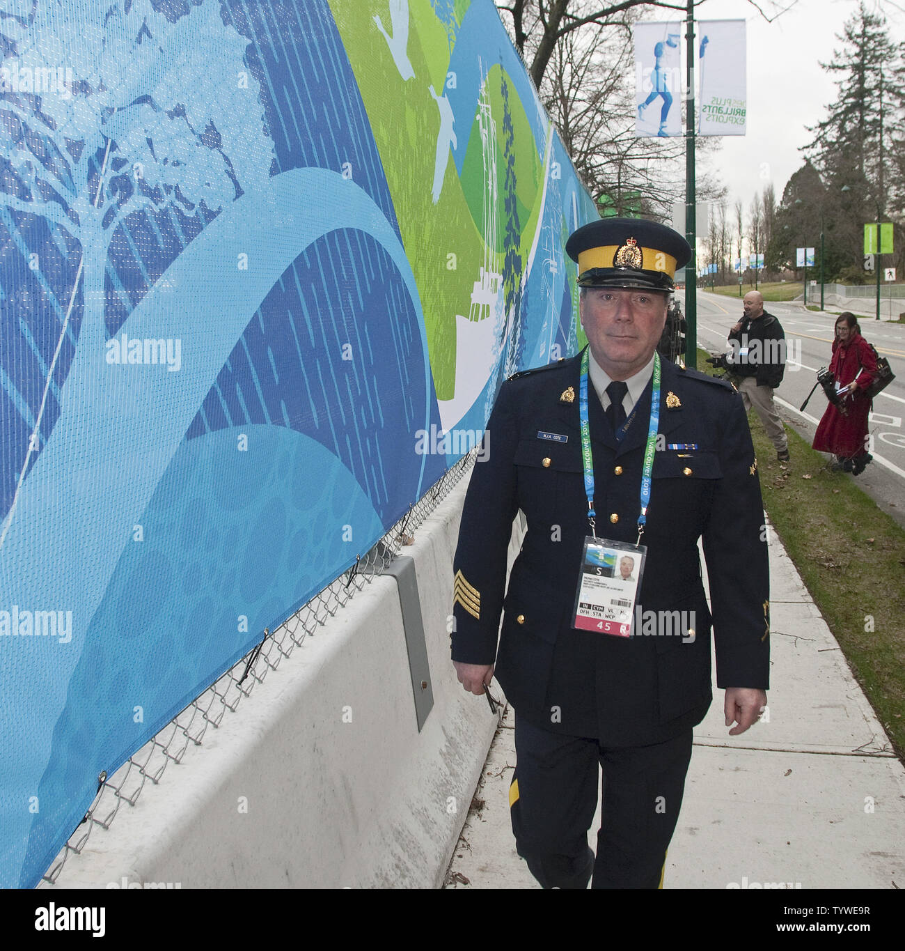 RCMP Staff Sgt. Mike Cote with the Vancouver 2010 Integrated Security ...