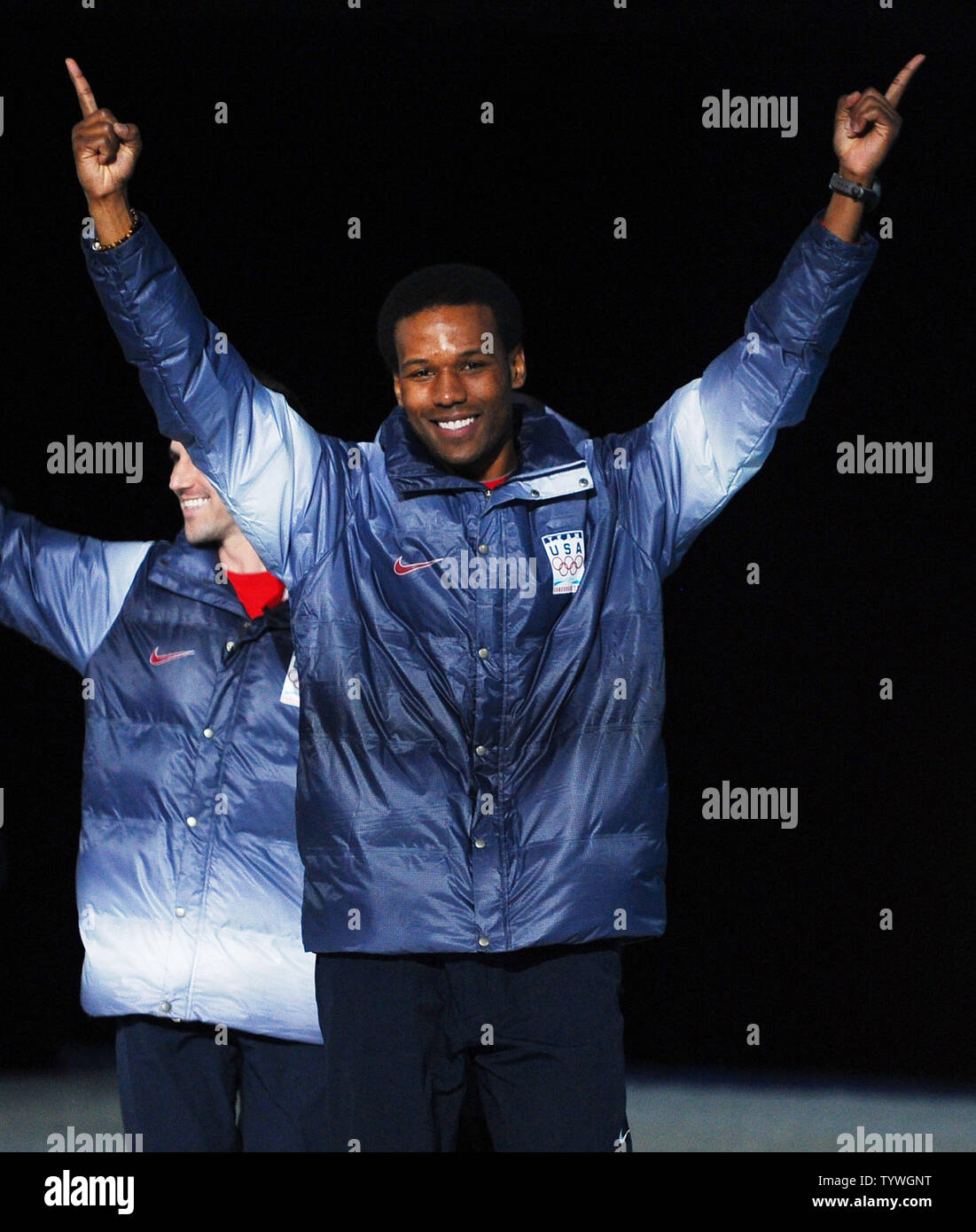 Shani davis olympics hi-res stock photography and images - Alamy