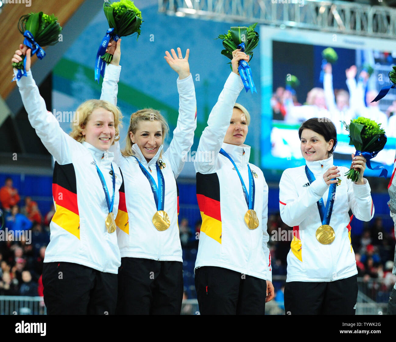 Katrin Mattscherodt, Anna Friesinger Postma, Stephanie Beckert and ...