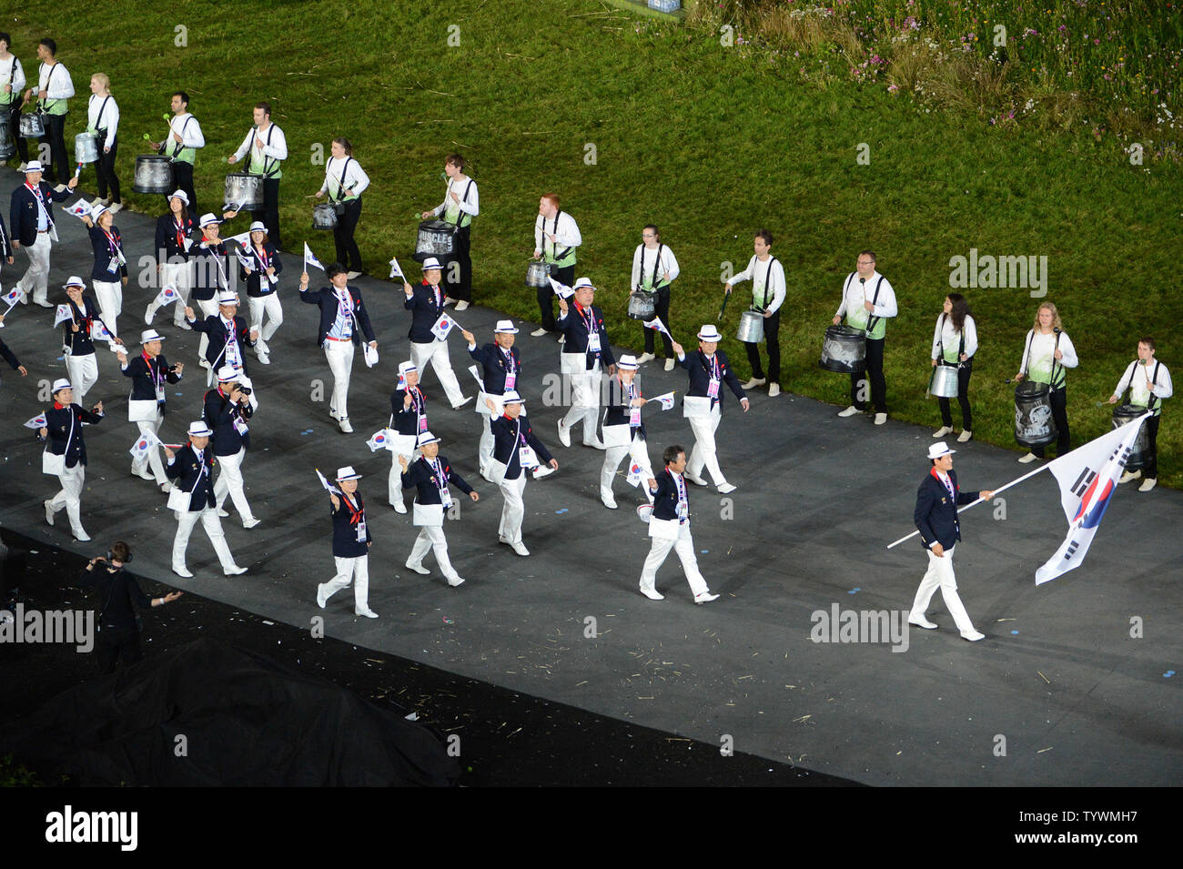 2012 summer olympics parade of nations hi-res stock photography and ...