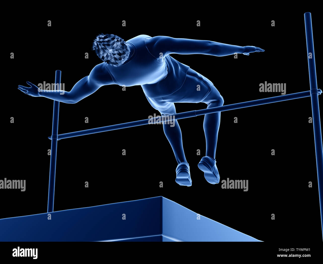 High jumper black hi-res stock photography and images - Alamy