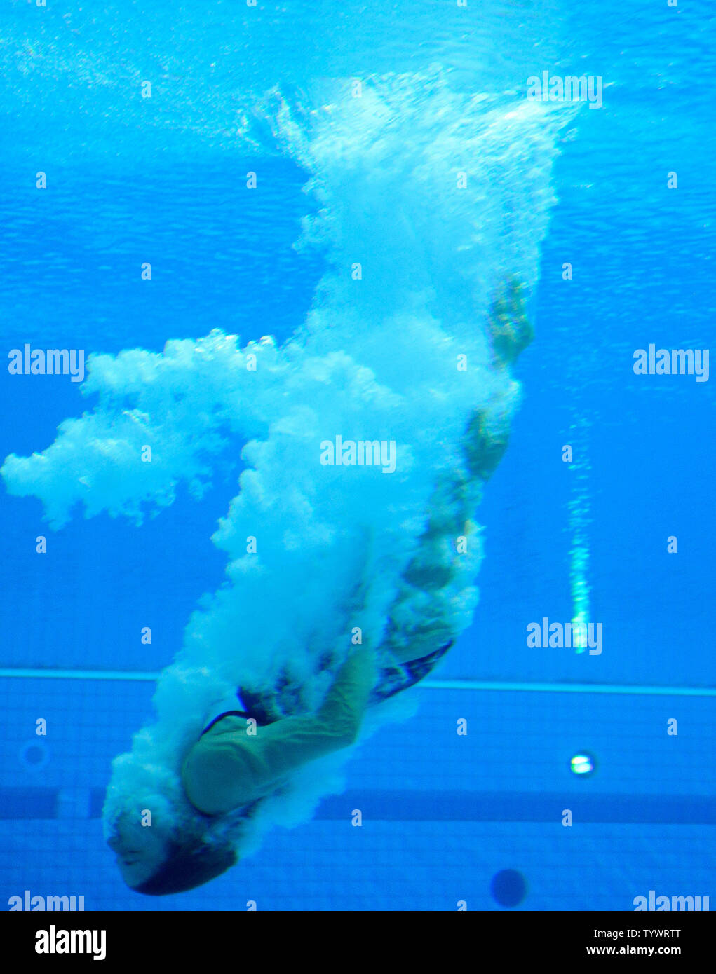 in the Women's 3M Springboard Semifinal at the London 2012 Summer ...