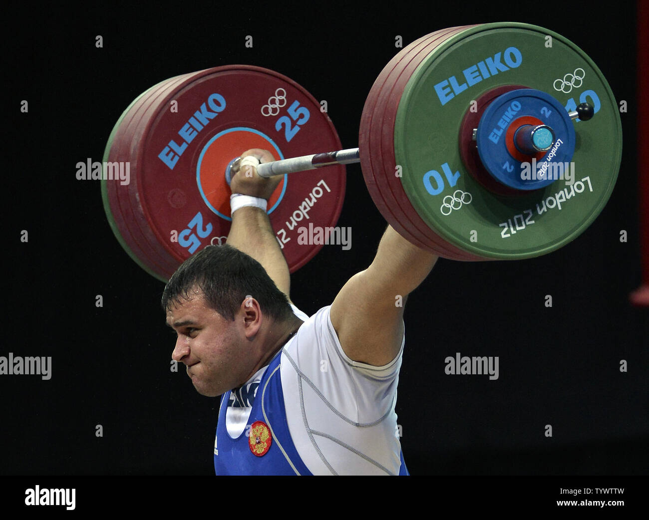 Russian Powerlifting Jump Celebration