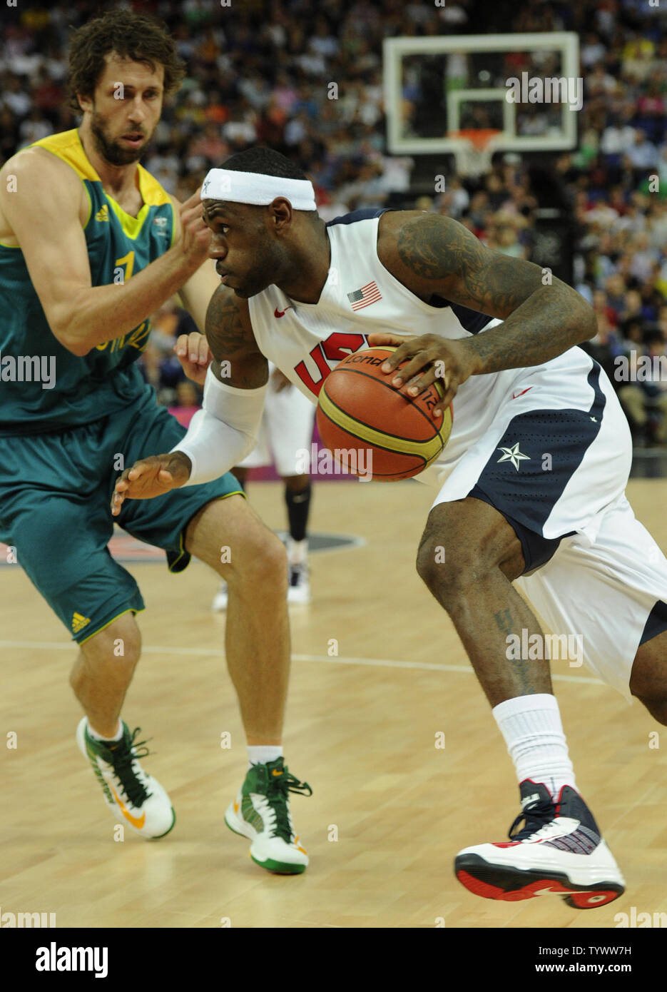 Lebron james 2012 olympics hi-res stock photography and images - Alamy
