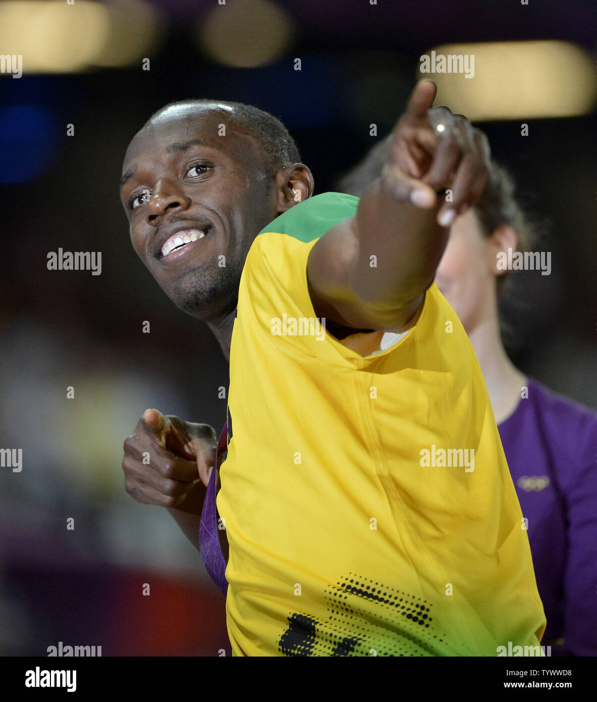 Yohan blake pose hi-res stock photography and images - Alamy
