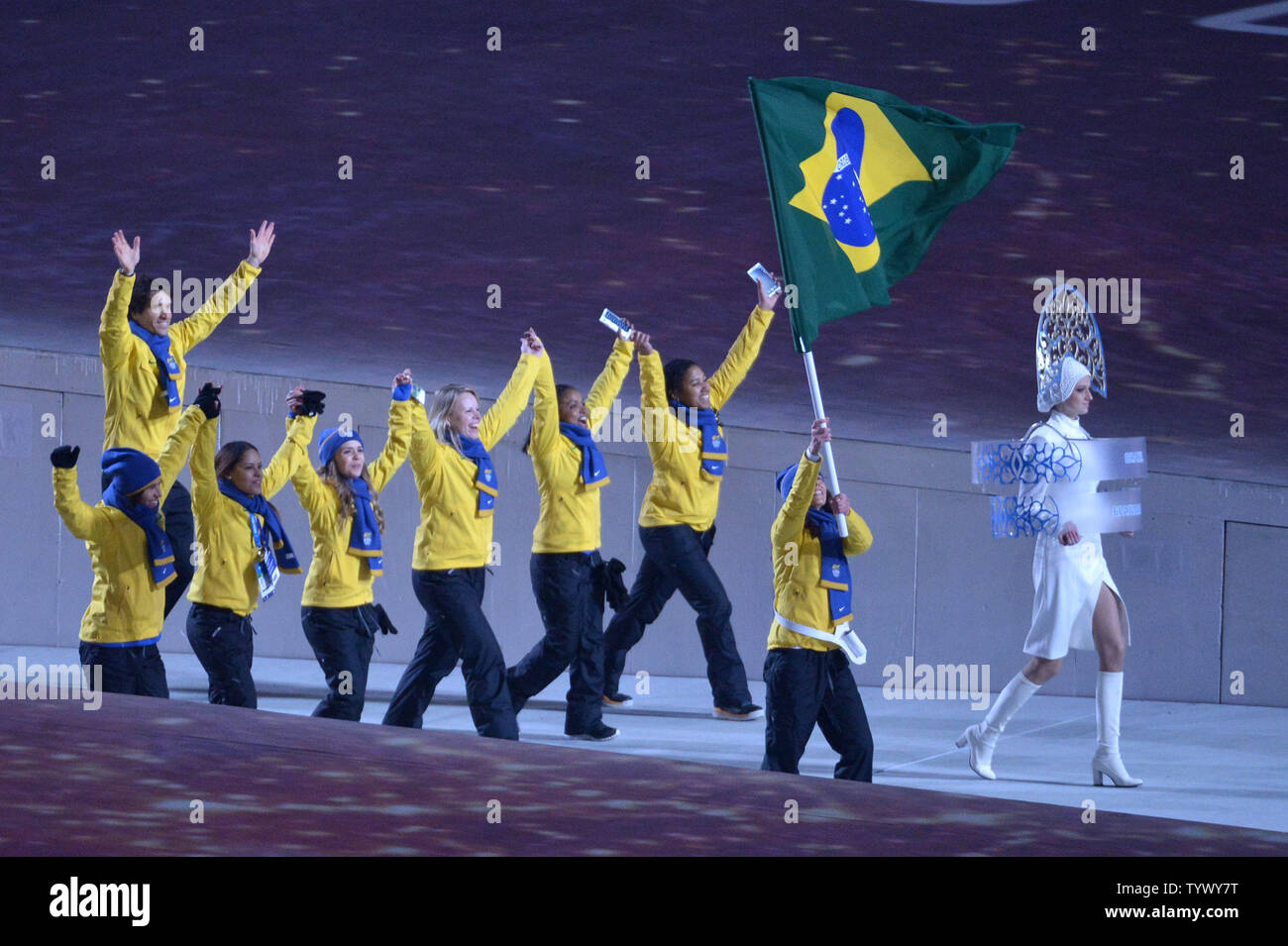 Team russia olympics opening ceremonies hi-res stock photography and ...