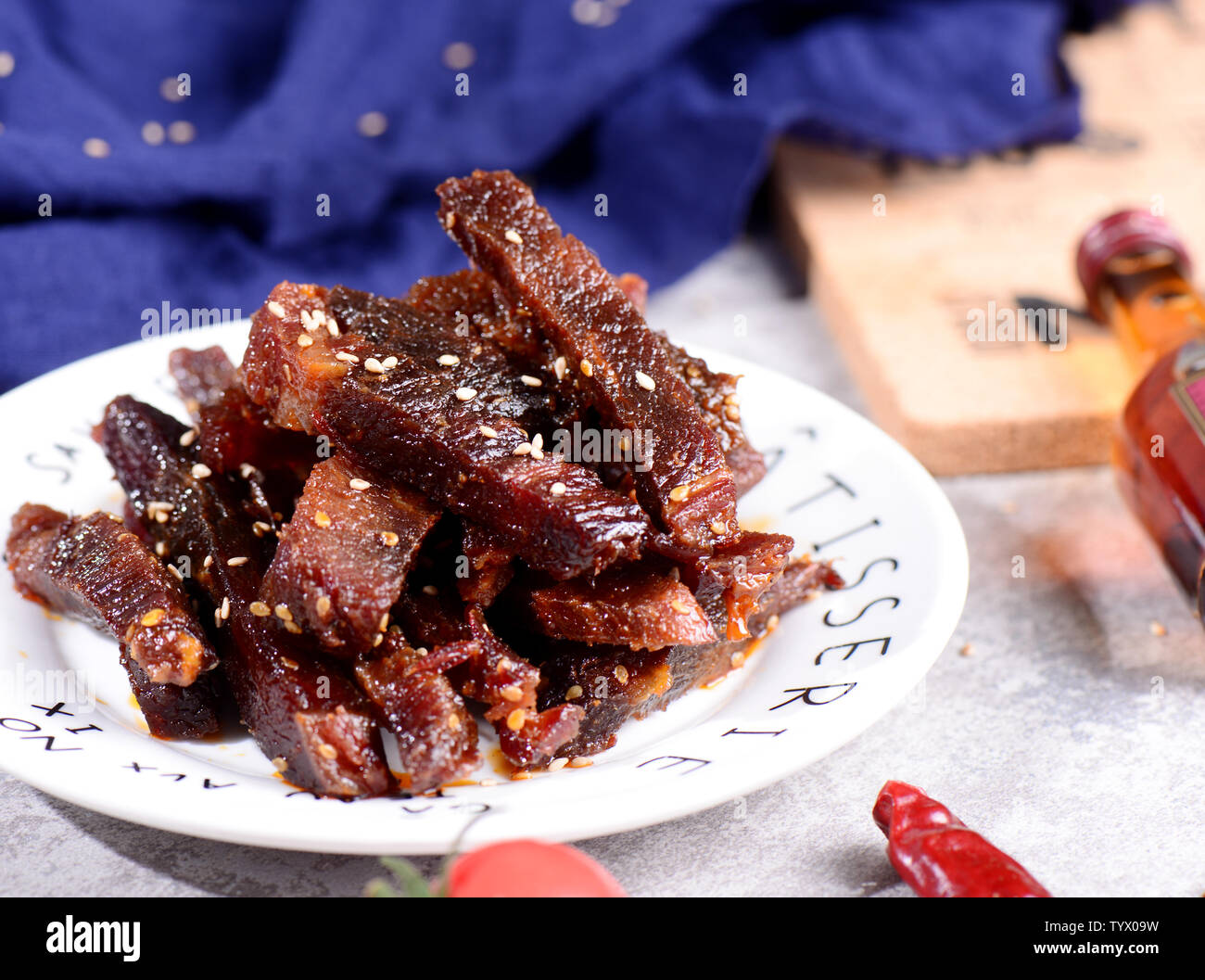 Cold vegetable meat Stock Photo - Alamy