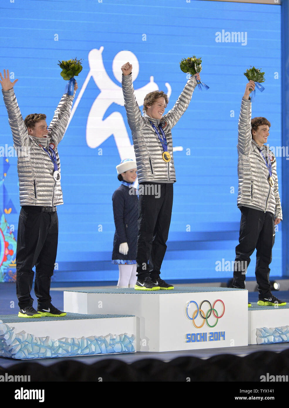 Gus kenworthy medals hi-res stock photography and images - Alamy