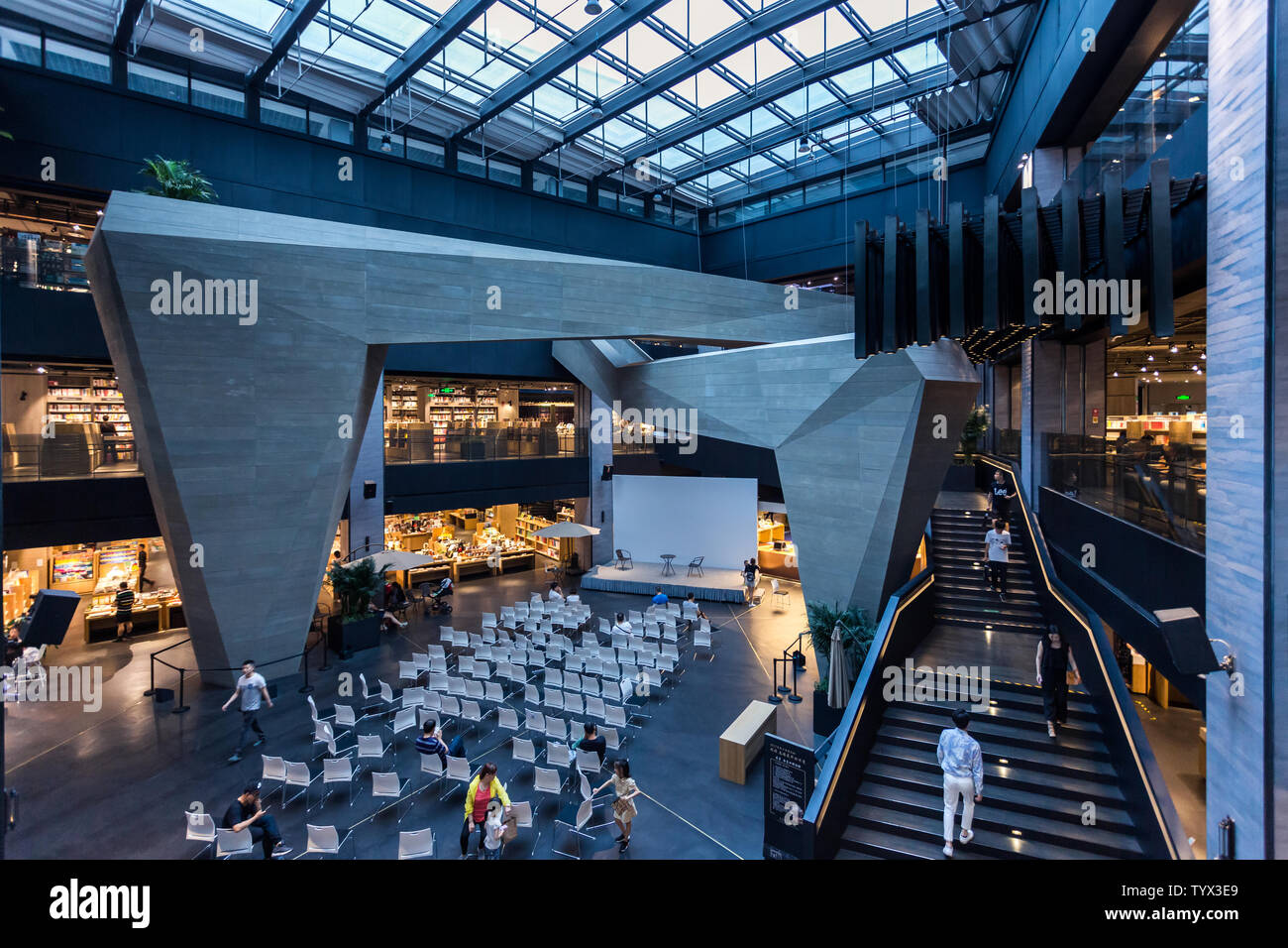 Book City Space Stock Photo - Alamy