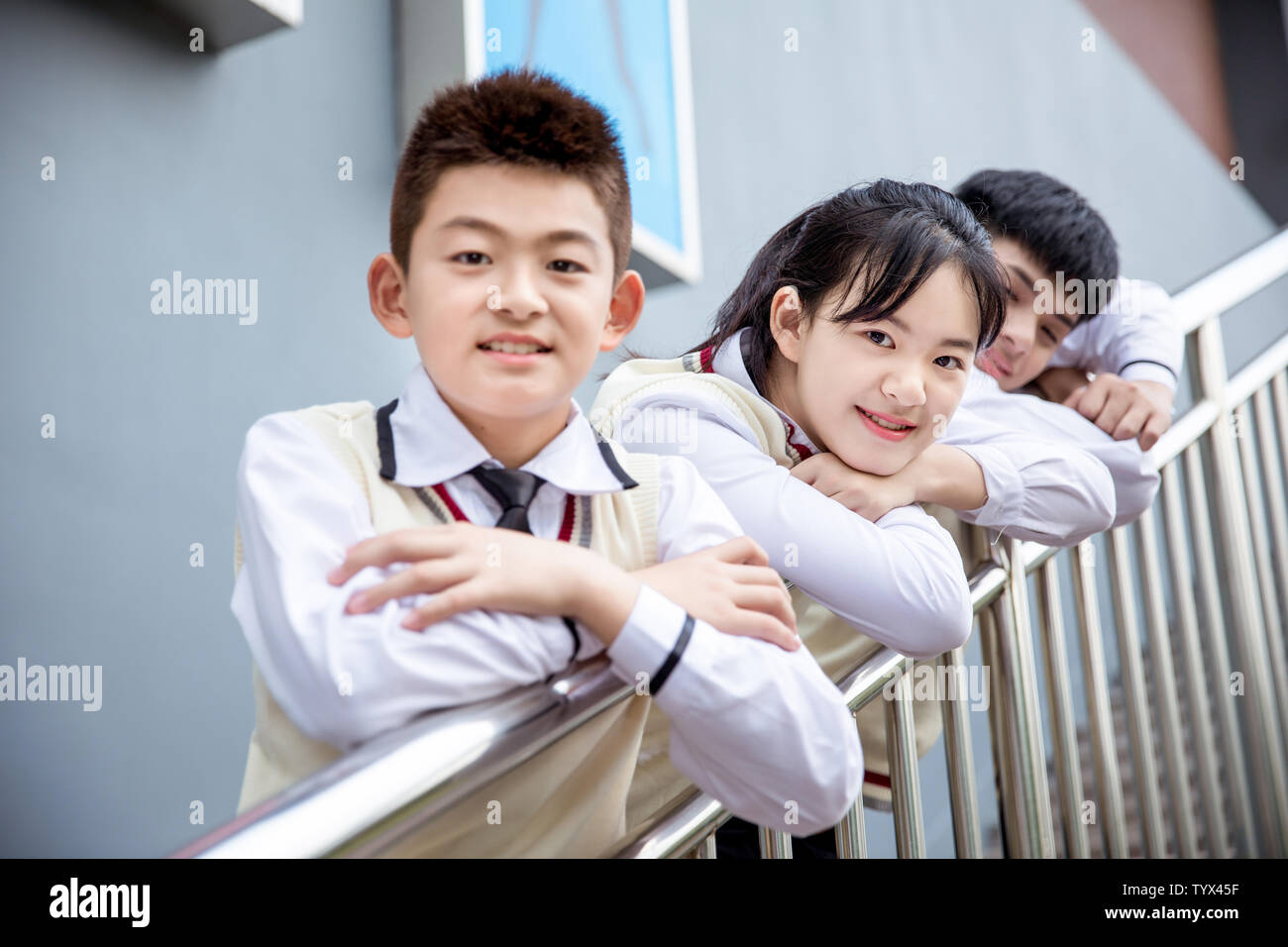 Shanghai school uniform hi-res stock photography and images - Alamy