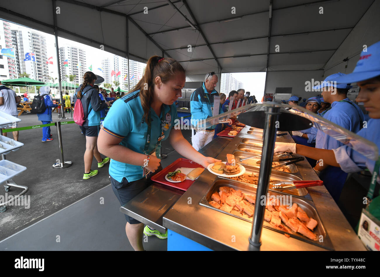 2016 rio olympics athletes village hi-res stock photography and images ...