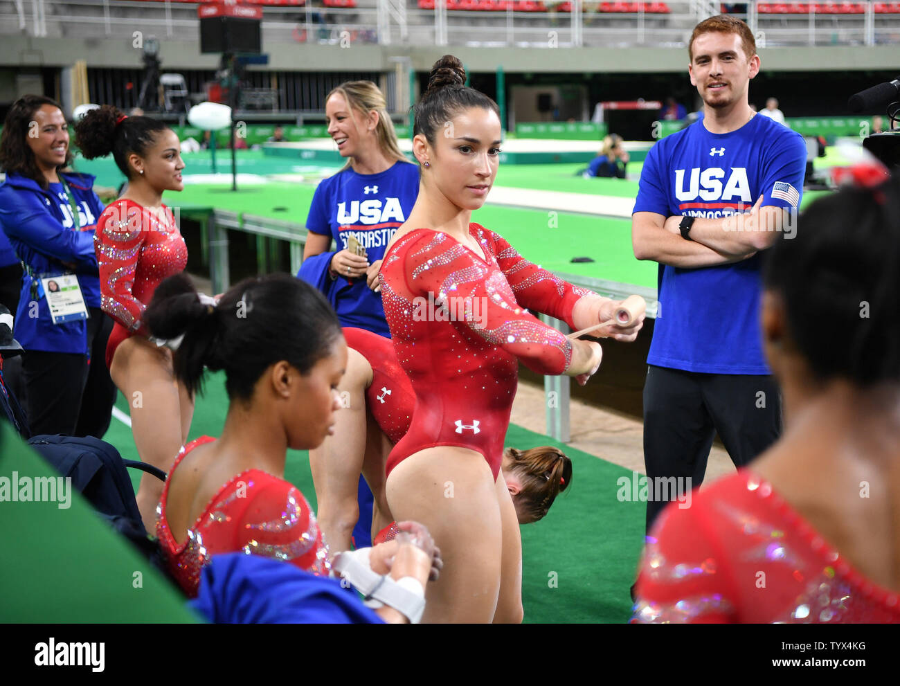 Aly raisman olympics 2016 hi-res stock photography and images - Alamy