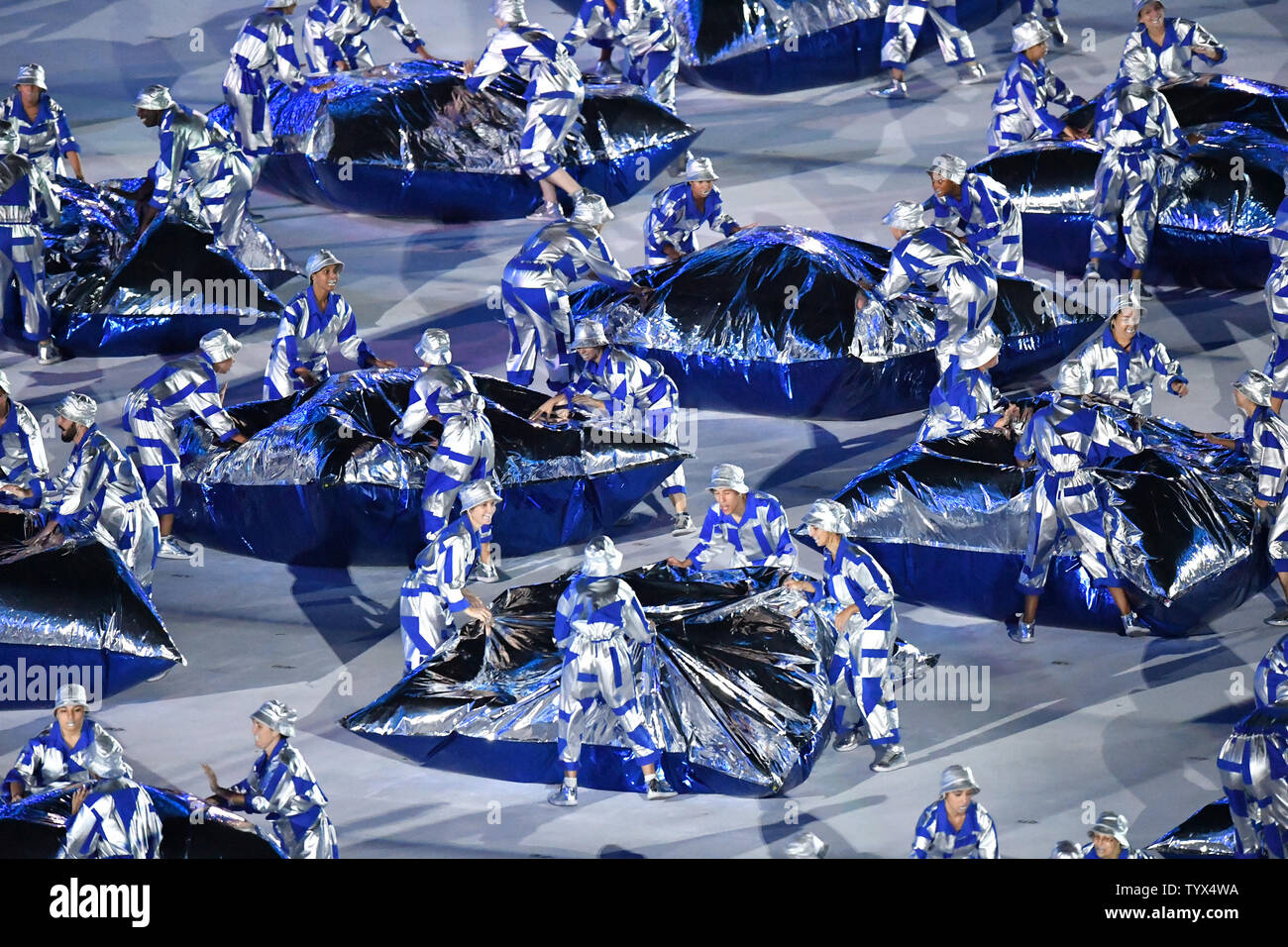 The Opening Ceremony of the 2016 Rio Summer Olympics begins in Rio de ...