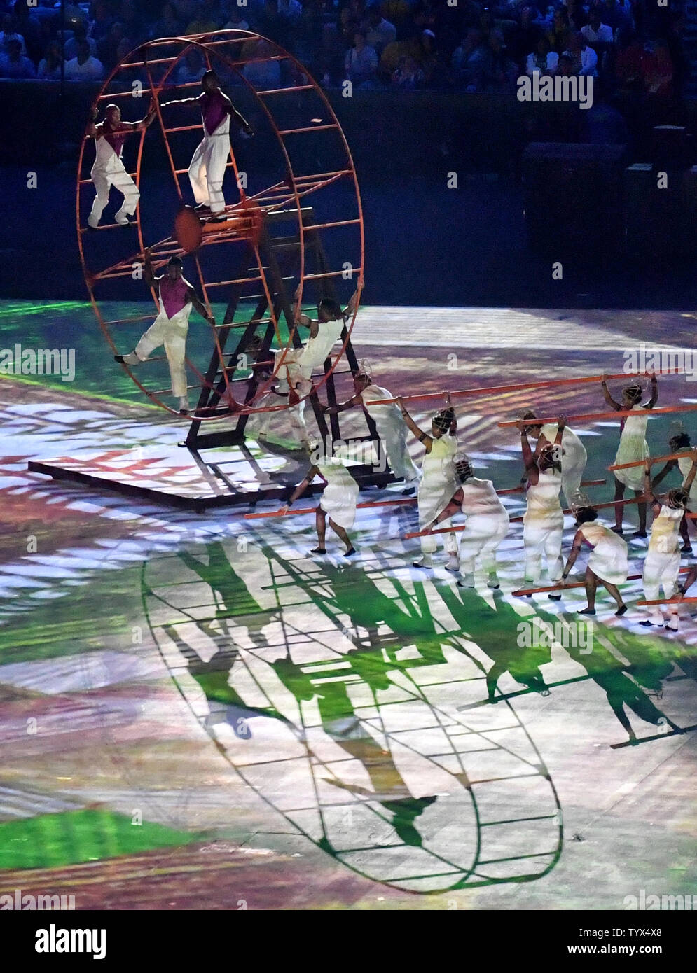 The Opening Ceremony of the 2016 Rio Summer Olympics begins in Rio de ...