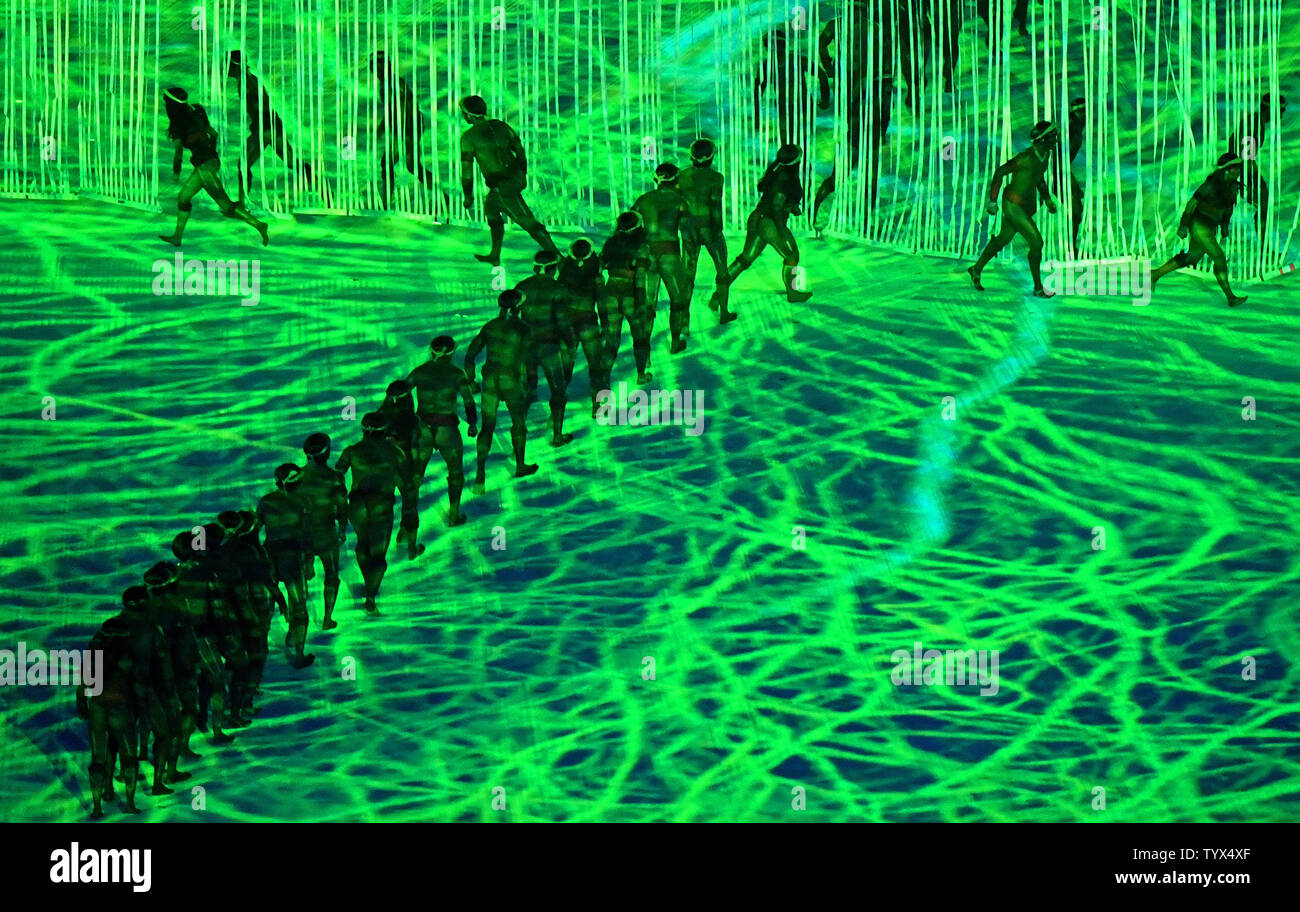 The Opening Ceremony of the 2016 Rio Summer Olympics begins in Rio de ...