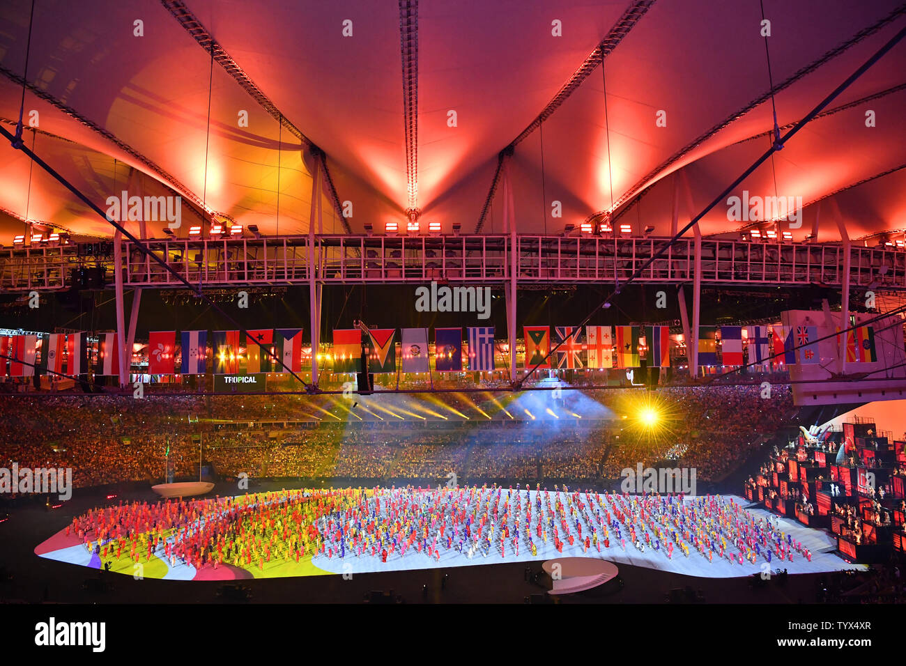 The Opening Ceremony of the 2016 Rio Summer Olympics begins in Rio de ...