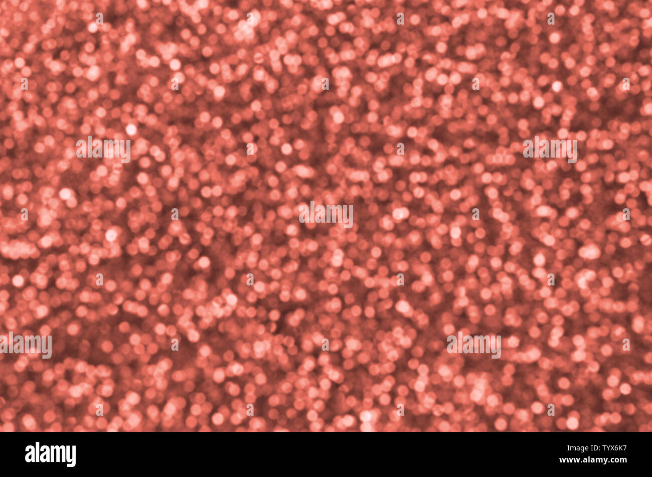 Blurred orange decorative sequins. Background image with shiny bokeh ...