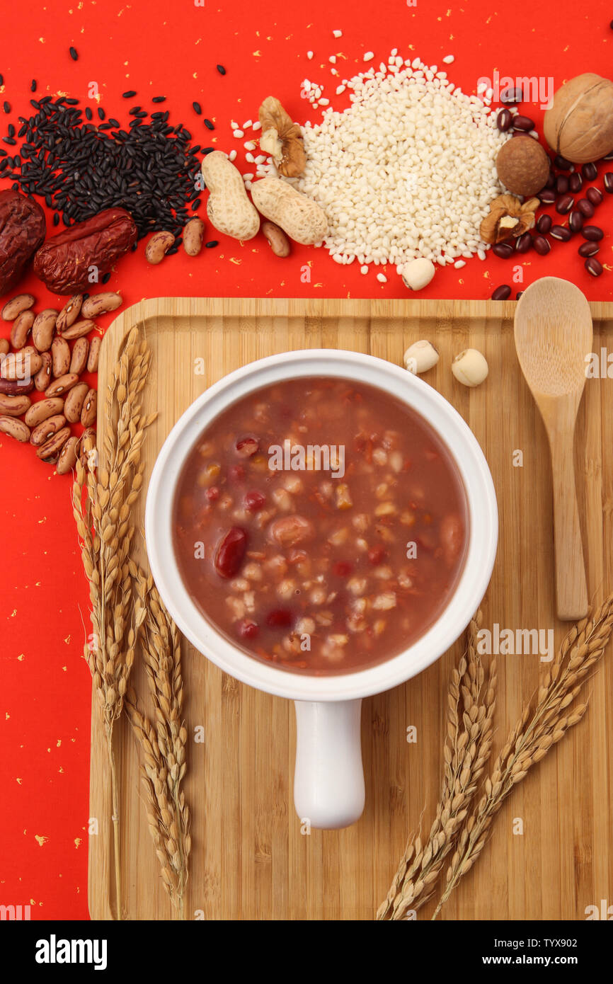 Chinese traditional food Laba porridge Stock Photo - Alamy